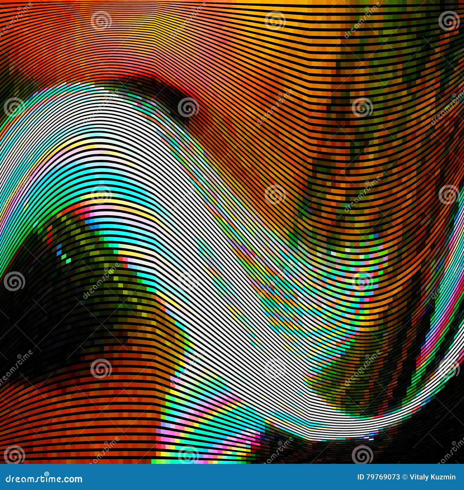 Glitch Abstract Background stock vector. Illustration of broken - 79769073