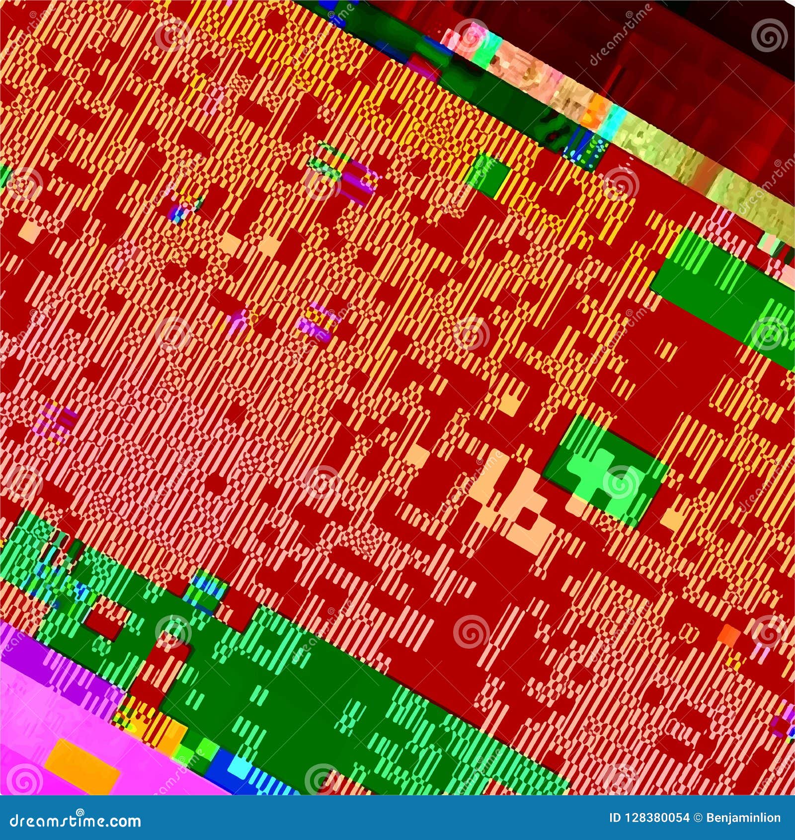 Glitch Abstract Background stock vector. Illustration of glitch - 128380054