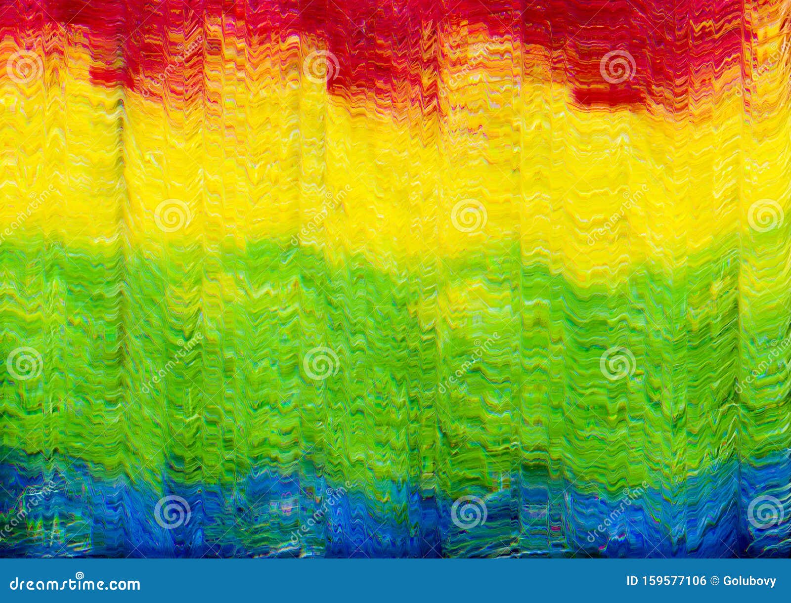 Glitch Art Static Noise Screen Multicolor Stripes Stock Photo - Image ...