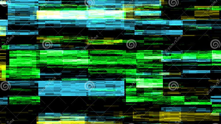 Glitch Background. Abstract Screen with Noise Effect. Failure ...