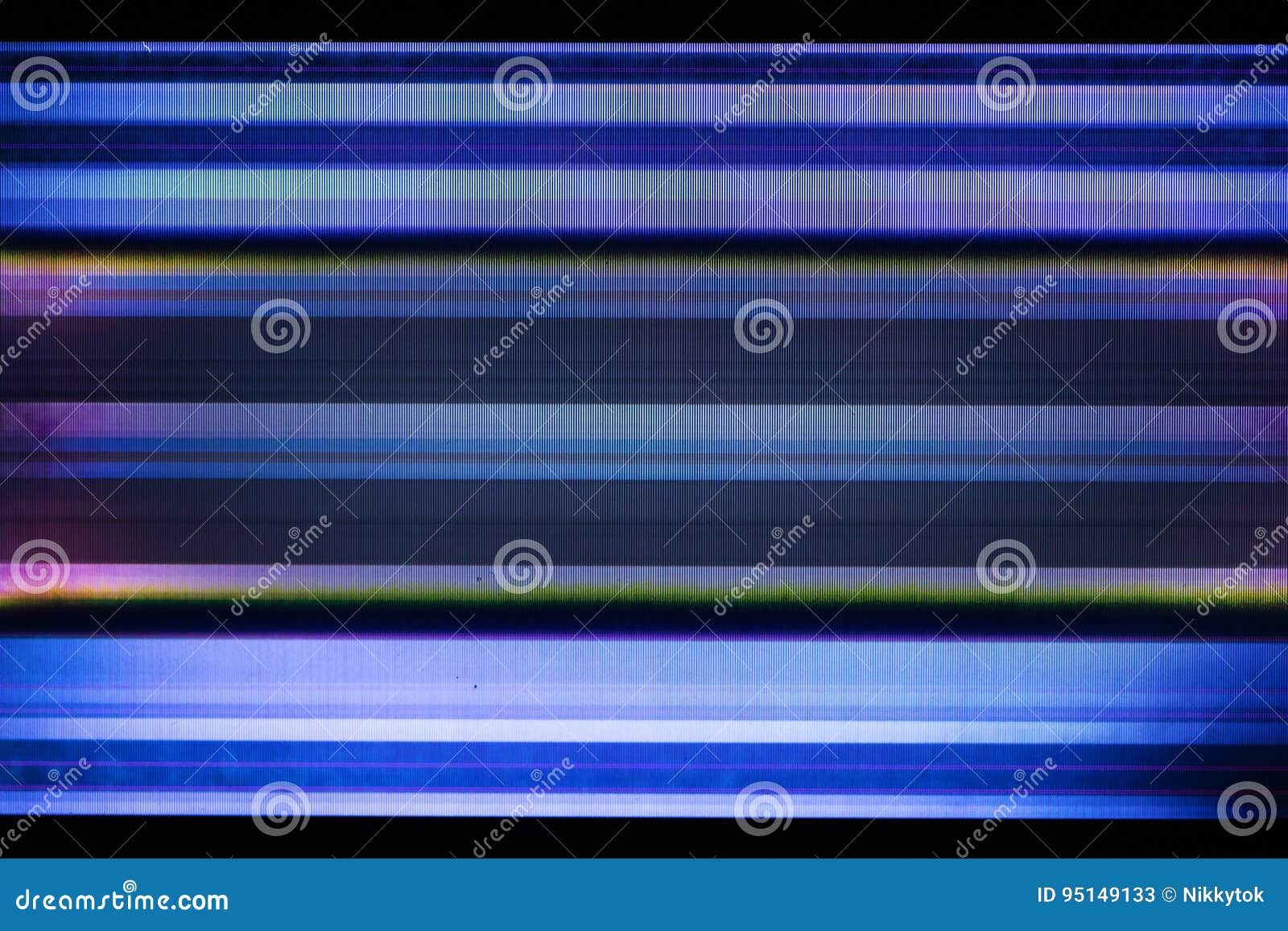 Glitch Background of Broken LCD Display Stock Image - Image of ...
