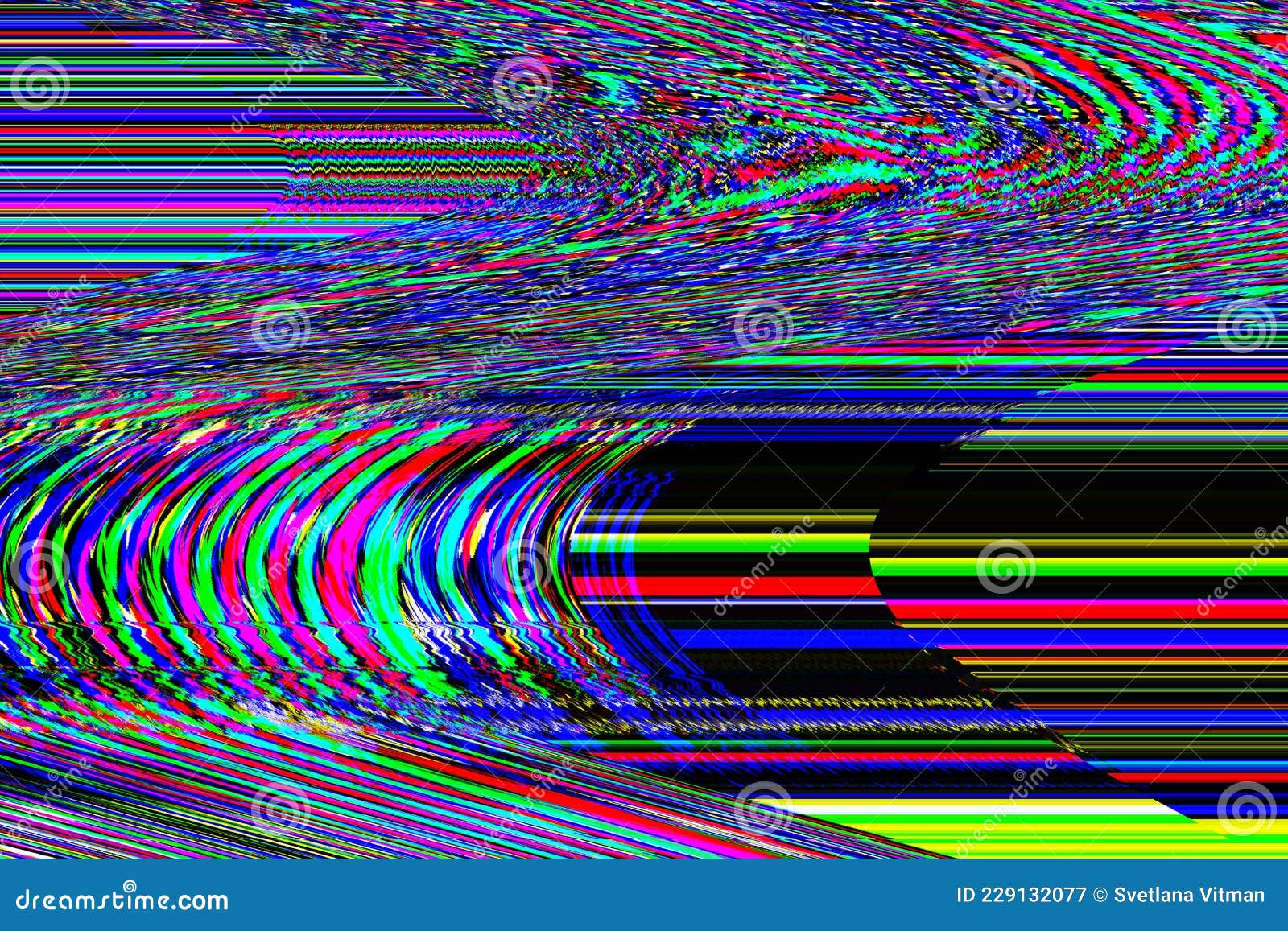 Glitch TV Noise Digital Photo Background Computer Screen Error Digital ...