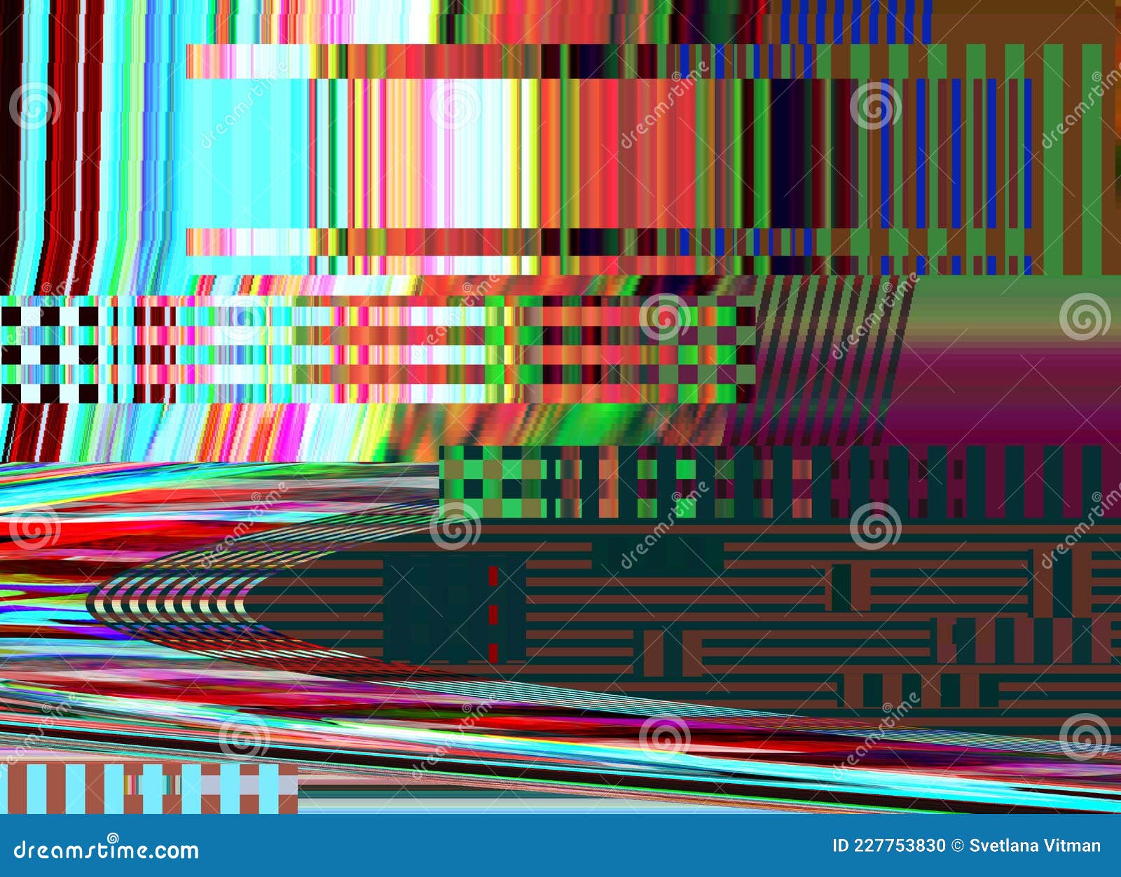 Retro Grunge Glitch Background Computer Technical Problem Screen Error ...