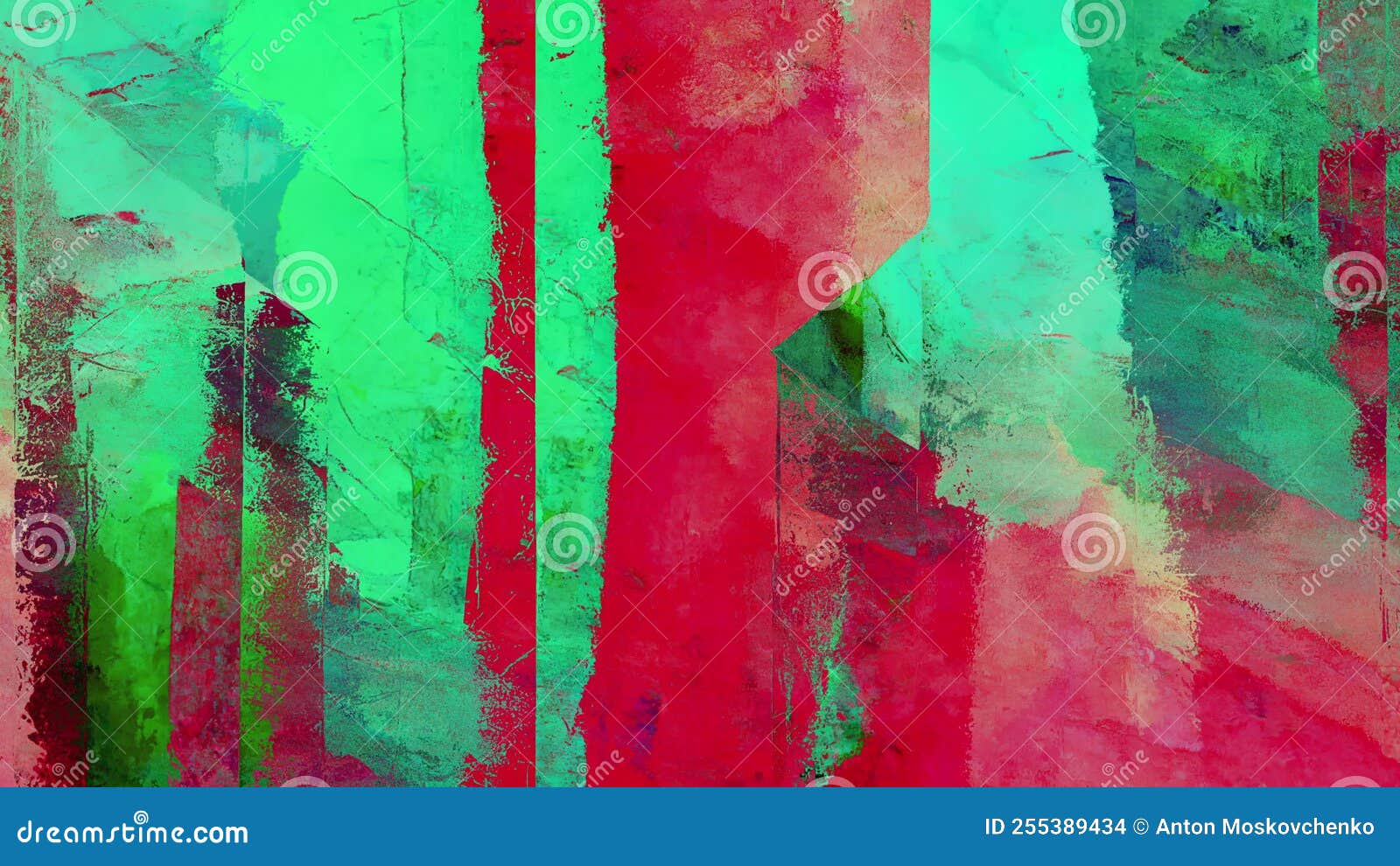 Glitch Background Overlay, Distorted Noise, Interference Imitation ...