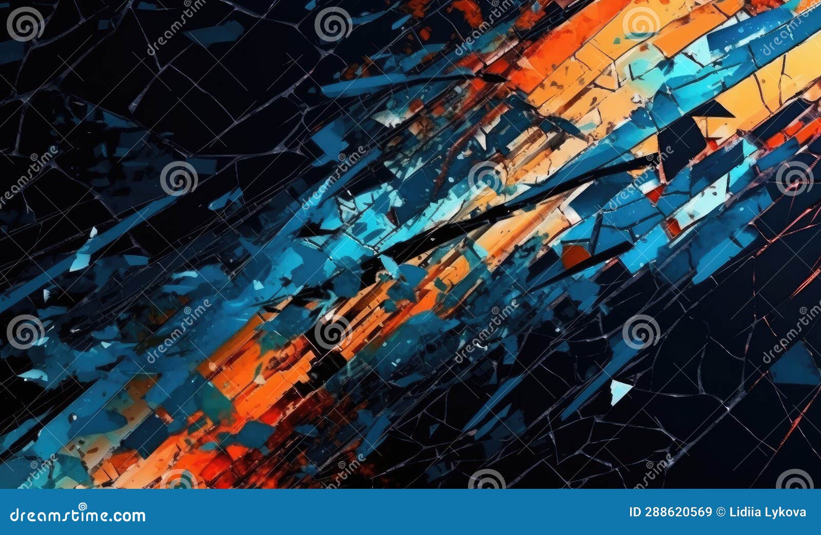 Glitch Defect Wallpaper. Distorted Screen Background. for Banner ...