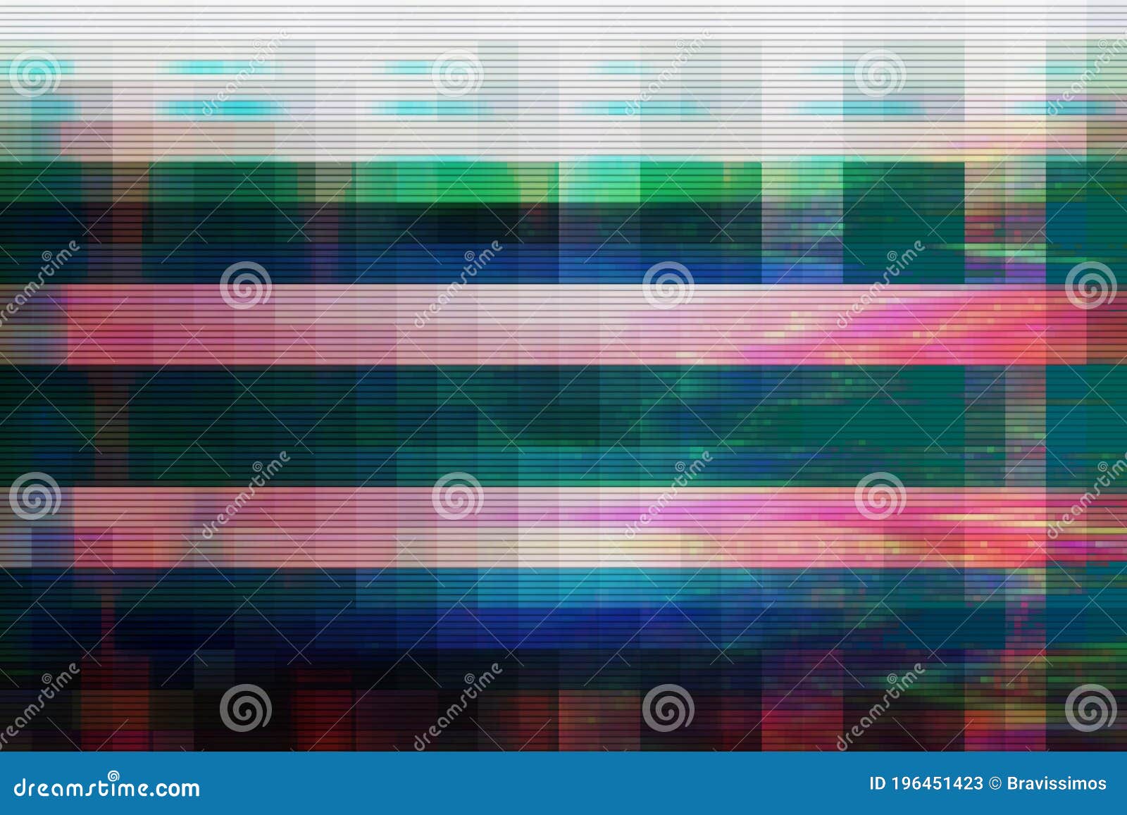 Glitch Digital Abstract Artifacts Distortion Background, Media Display ...