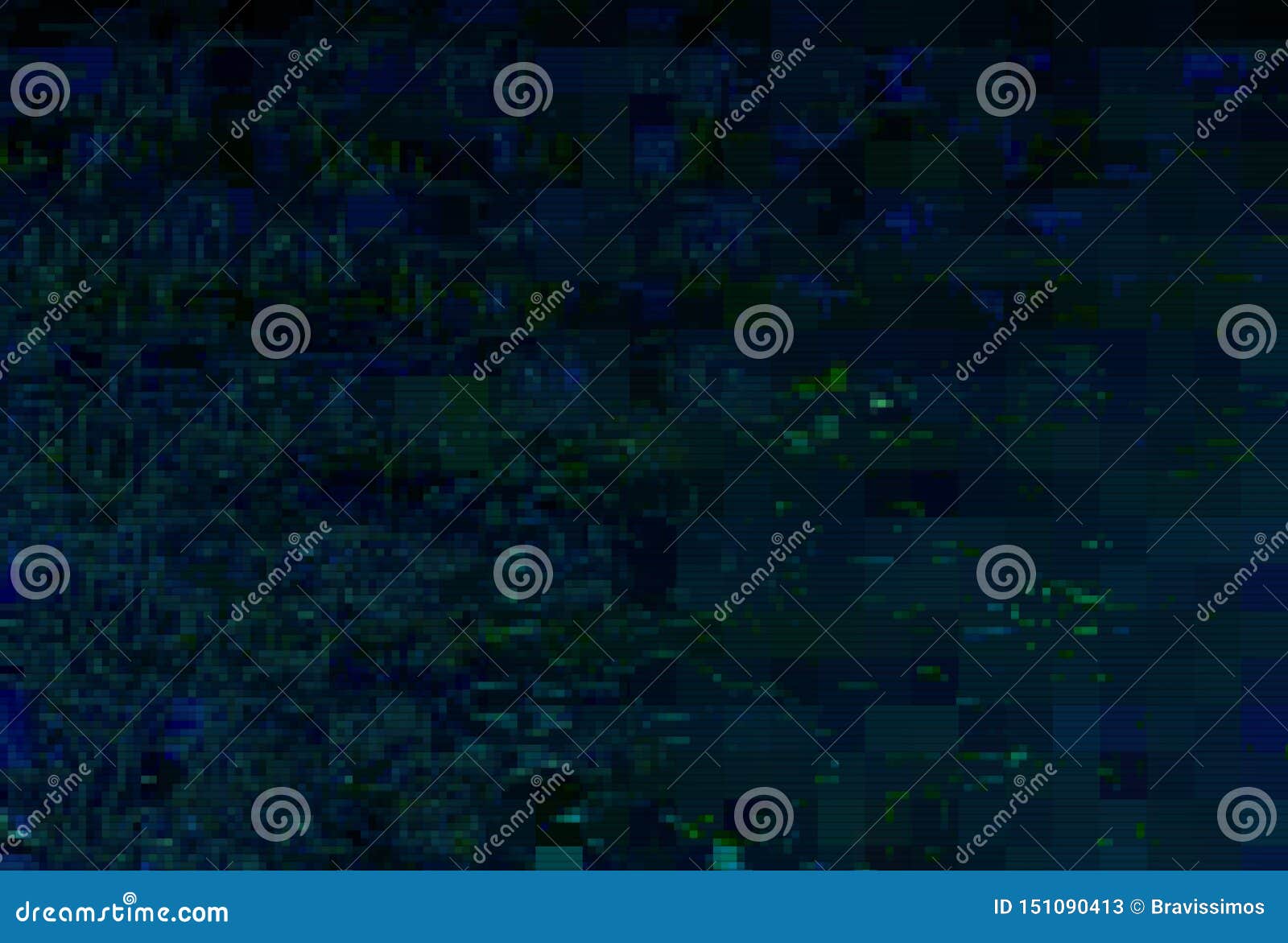 Glitch Digital Screen Pattern Abstract, Pixel Black Stock Illustration ...