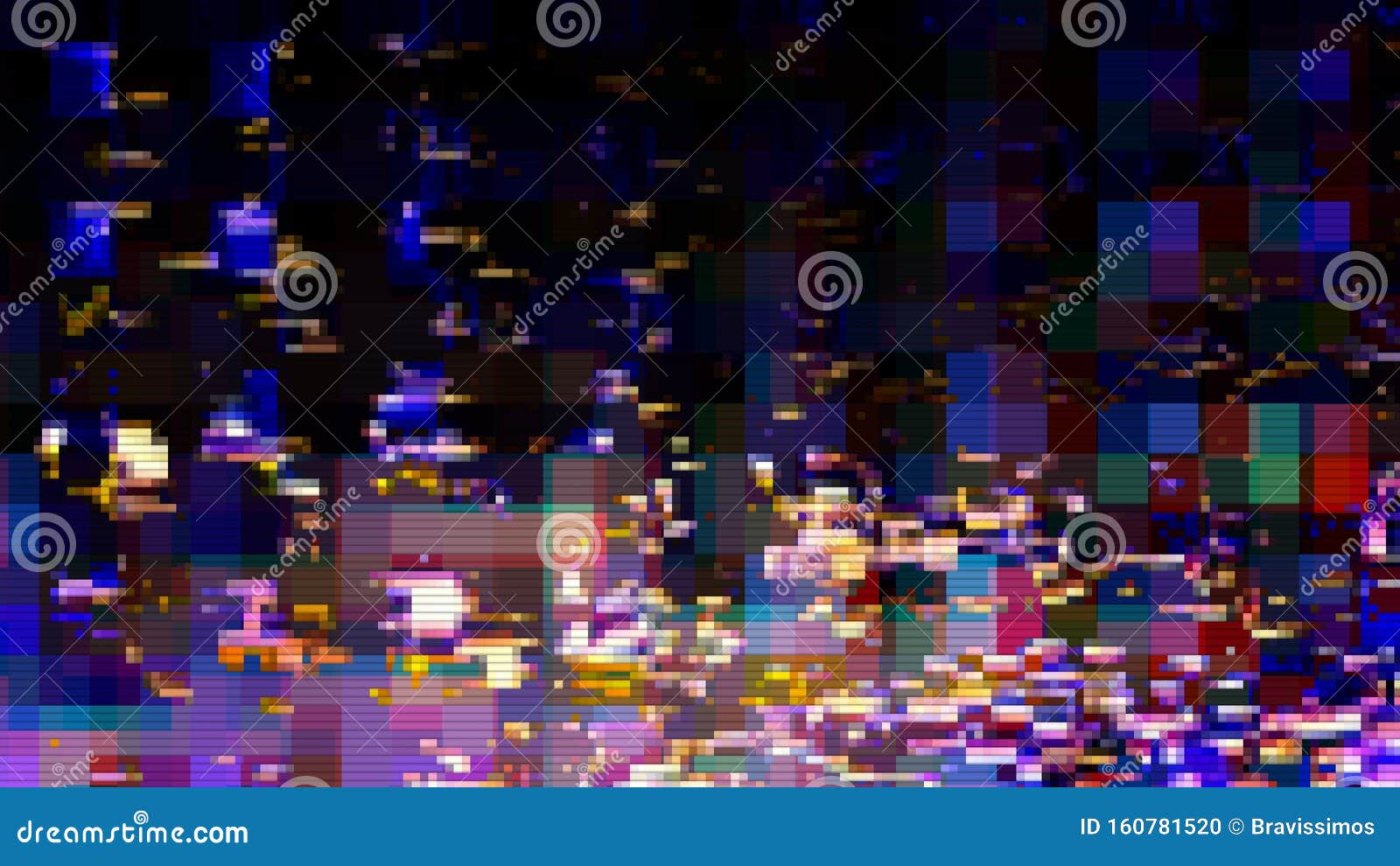 Glitch Digital Screen Pattern Abstract, Texture Artifact Stock ...