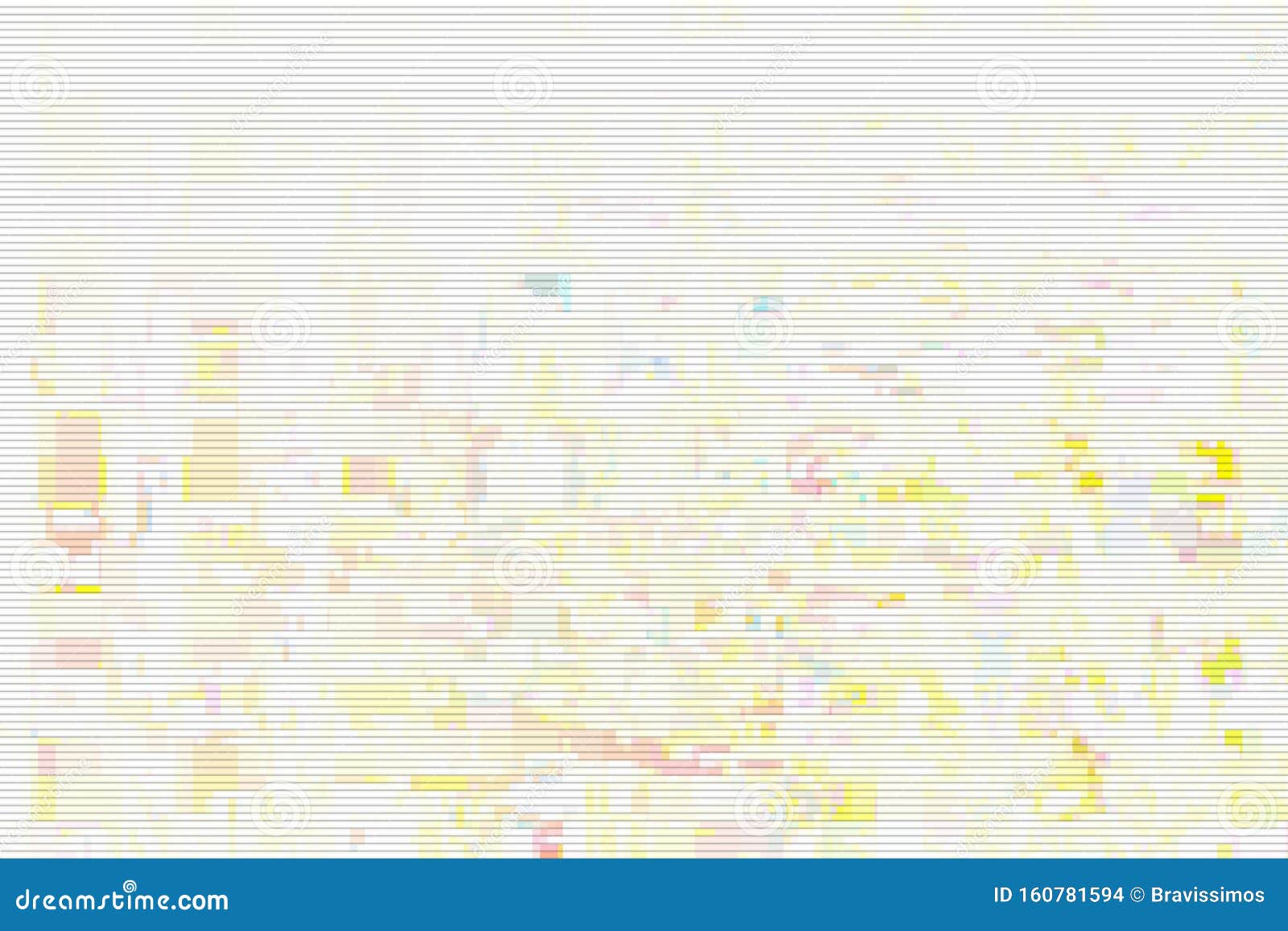 Glitch Digital Screen Pattern White, Interference Stock Illustration ...