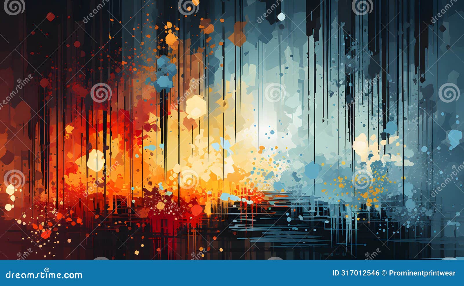 Glitch Distorted Grunge Layer, Noise Destroyed Texture Background ...