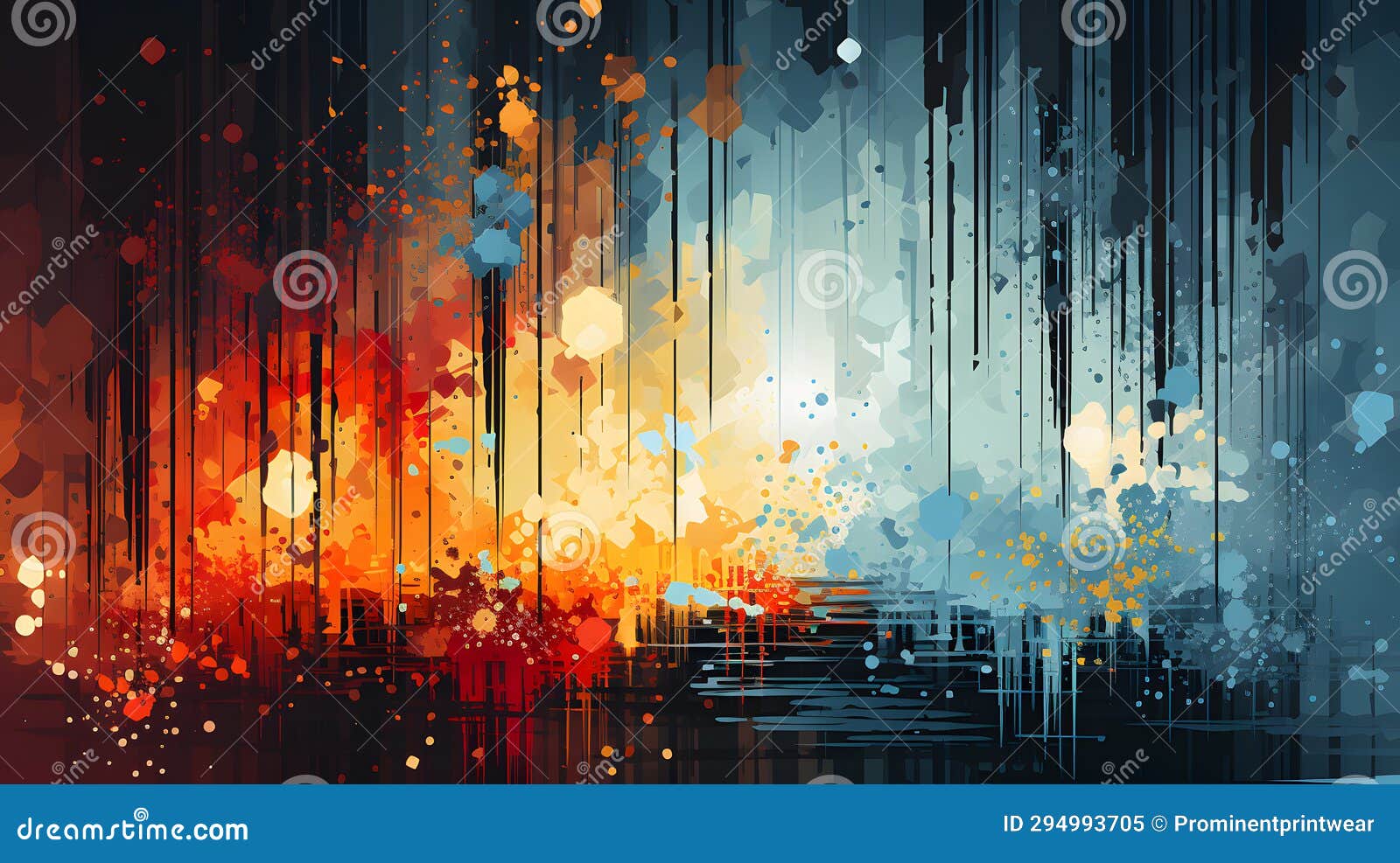 Glitch Distorted Grunge Layer, Noise Destroyed Texture Background Stock ...