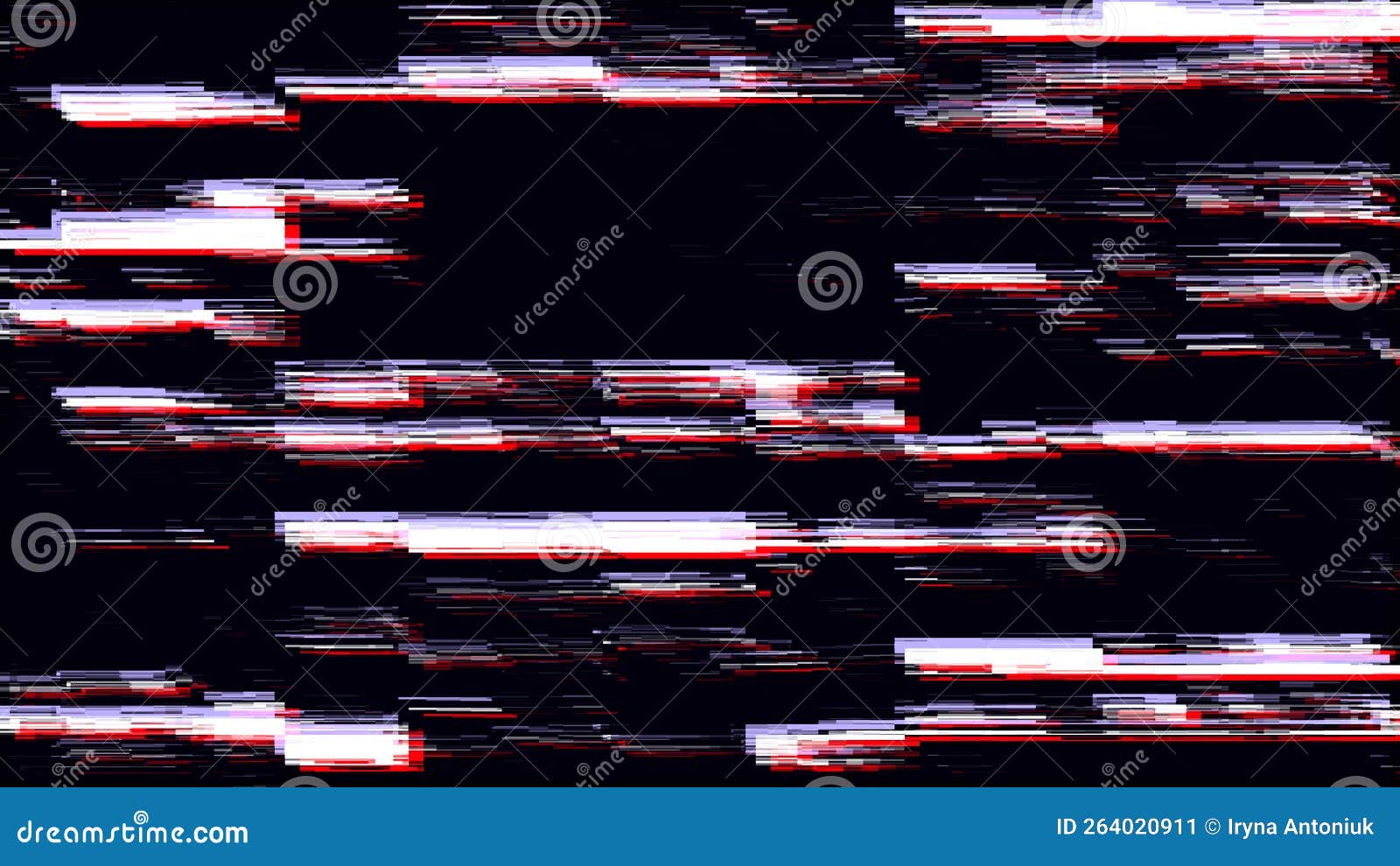 Glitch Distorted Style Background. Digital Modern Effect of Damaged ...