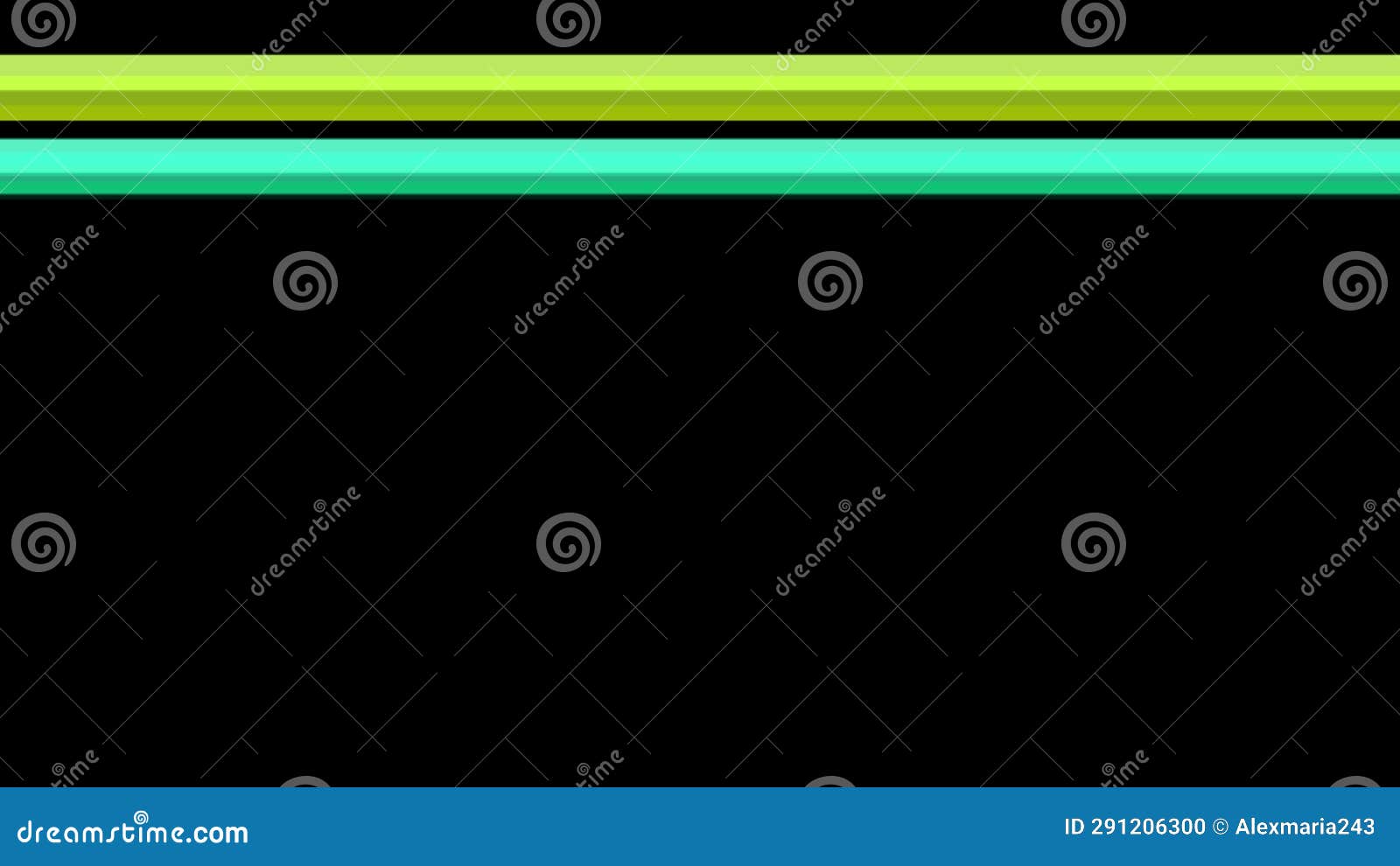 Glitch Effect. Horizontal Multicolored Glitch Stripes on a Black ...