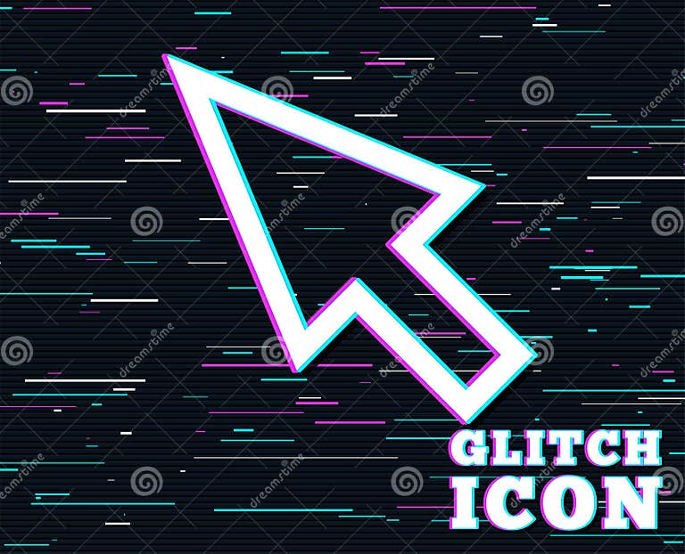 Mouse Cursor Sign Icon. Pointer Symbol Stock Vector - Illustration of ...