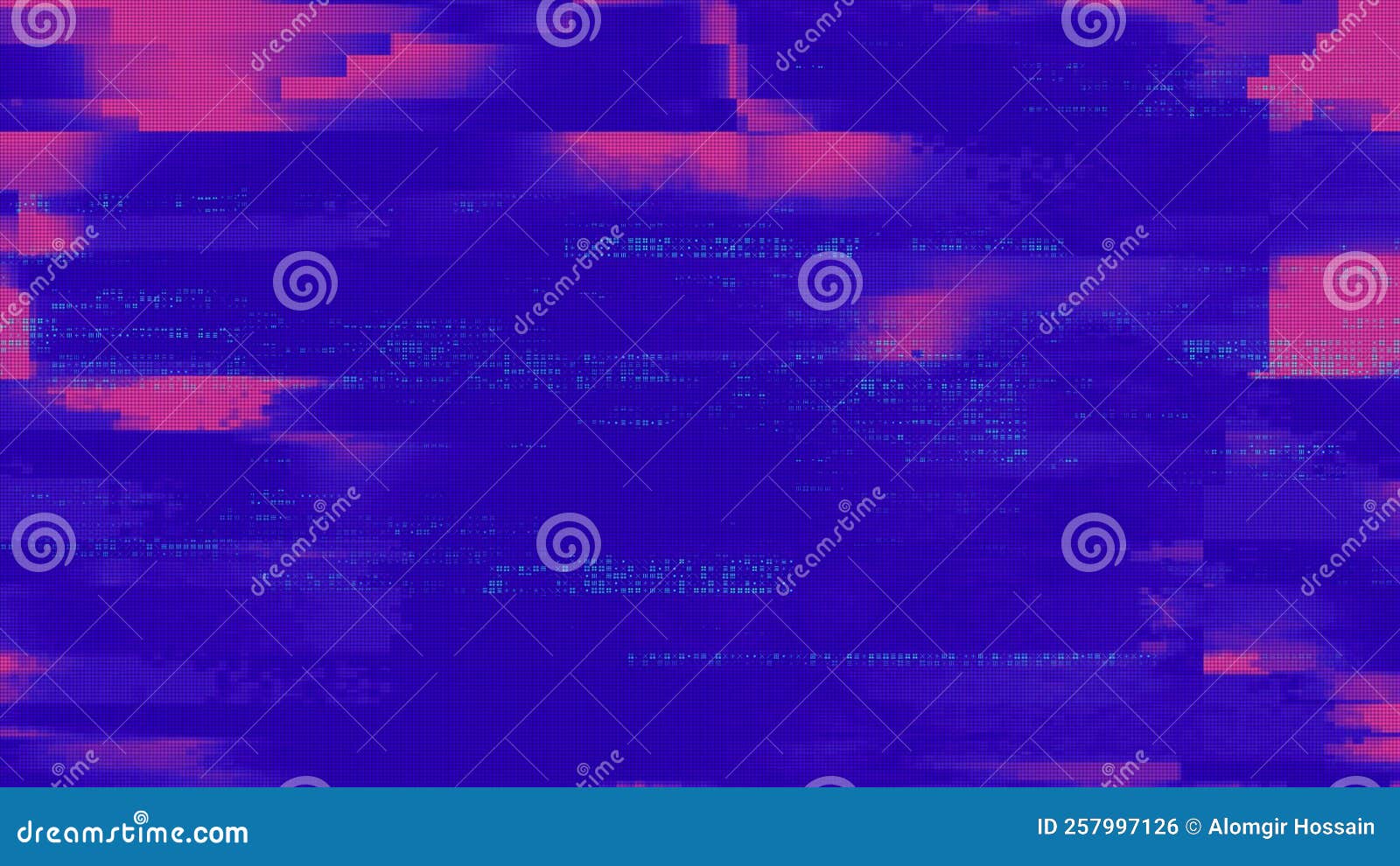 Glitch Error Video, Pixel Noise Damage Backgrounds Motion Graphics ...