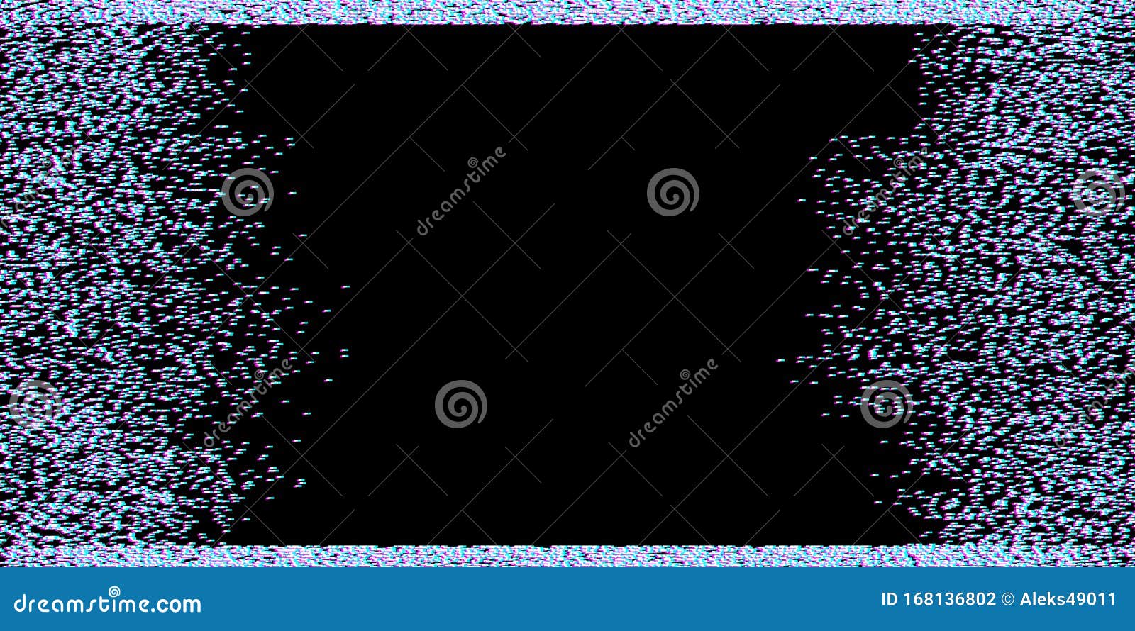 Glitch Frame .Glitch Pattern ,vector . Abstract Pixel Noise Glitch ...
