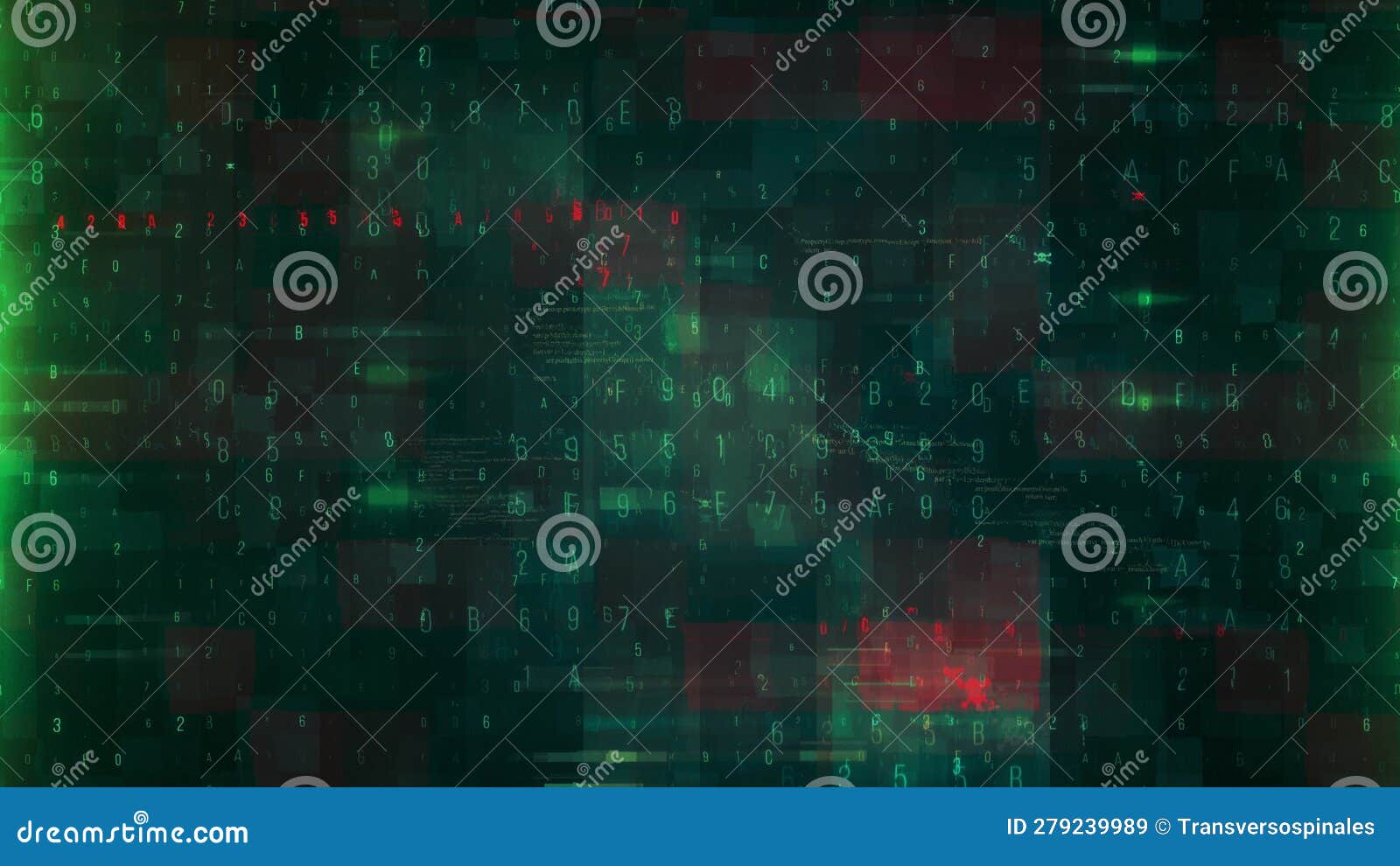 Glitch Hack Design Background Animation. Technology Backdrop Stock ...