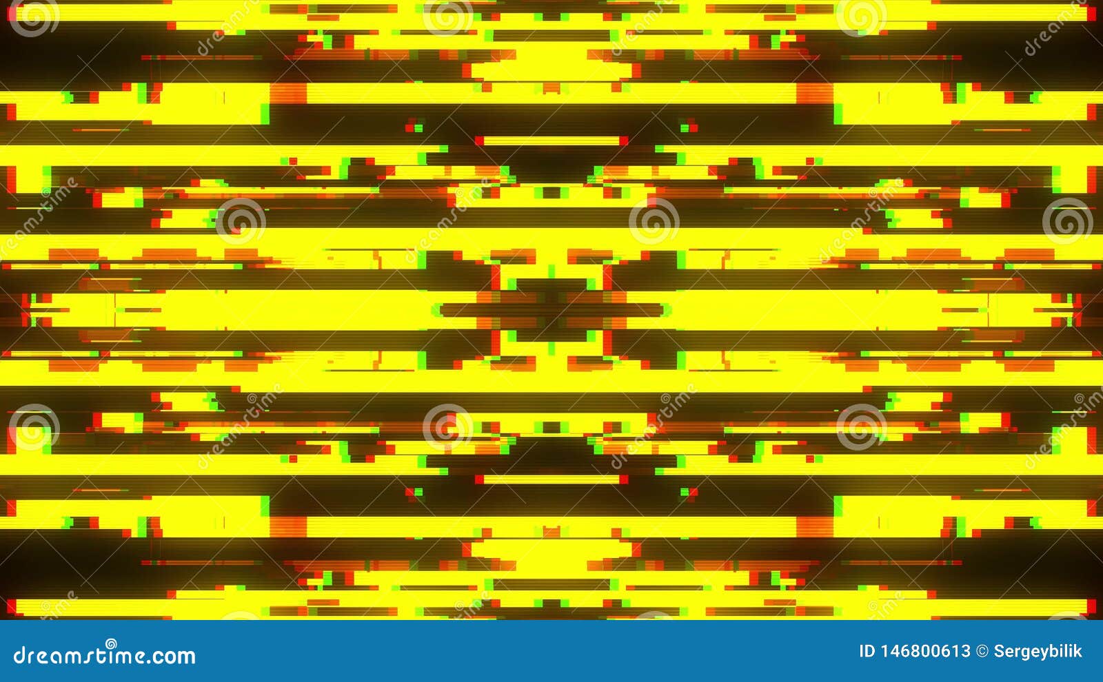 Glitch Interference Screen Background Illustration New Digital ...