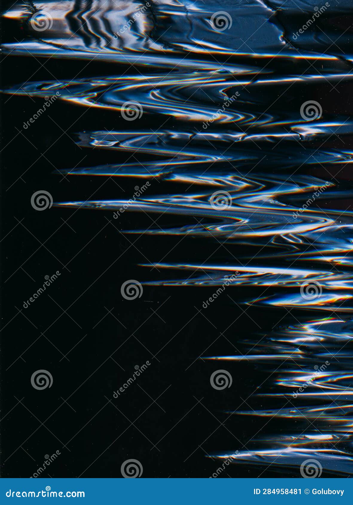 Glitch Light Interference Noise Vibration Effect Stock Illustration ...