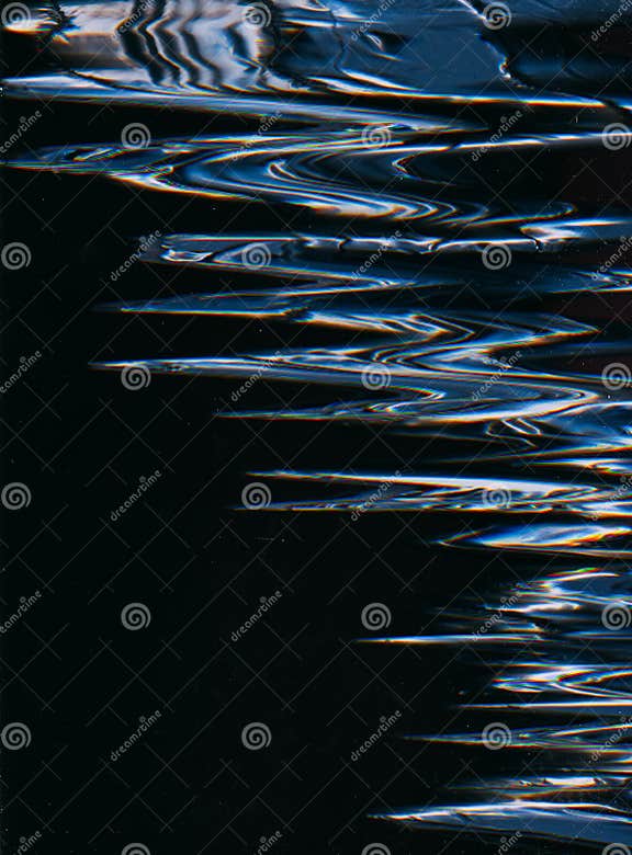 Glitch Light Interference Noise Vibration Effect Stock Illustration ...