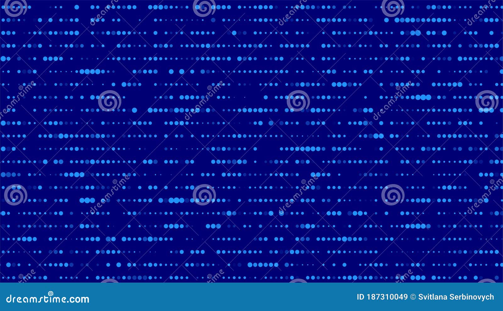 Matrix Abstract Glitch Blue Background. Abstract Blue Vector ...