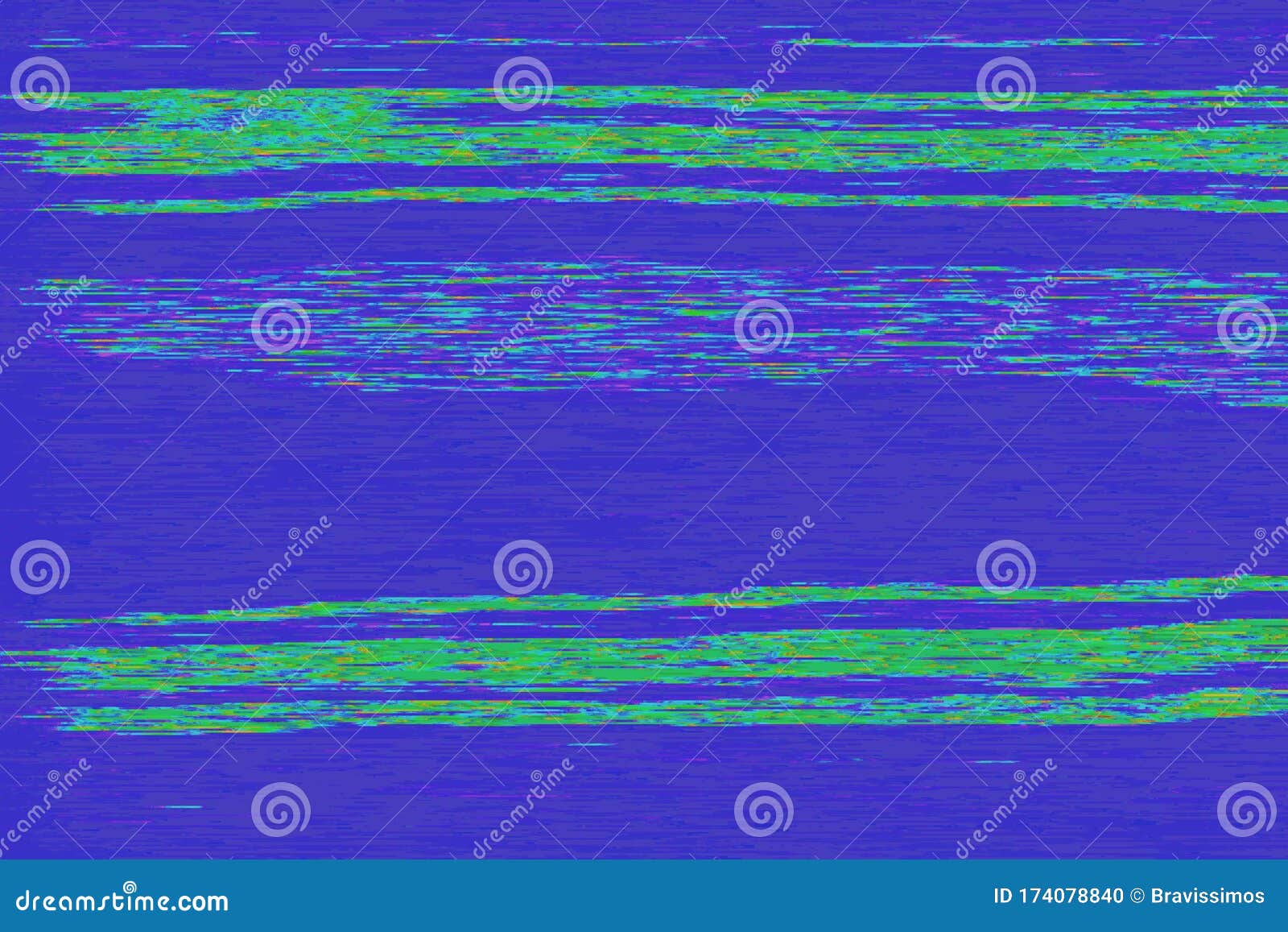 Glitch No Signal Background Pixel Noise, Signal Stock Illustration ...