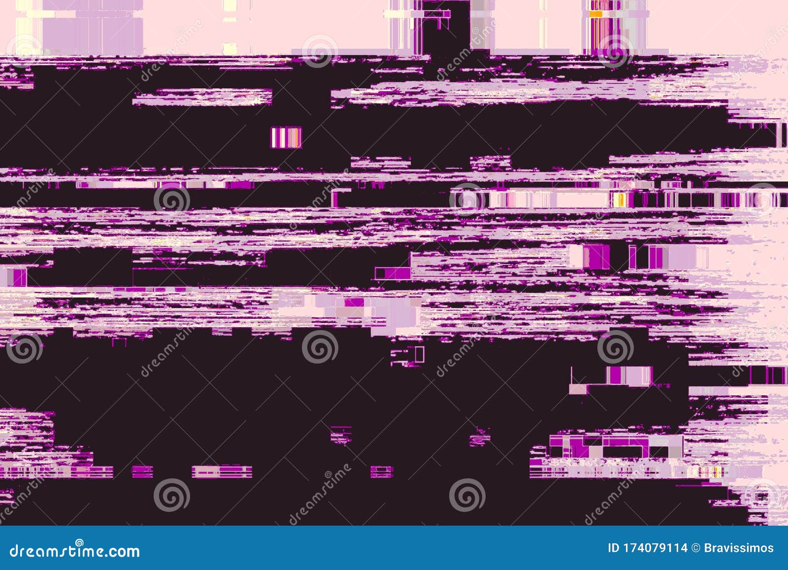 Glitch No Signal Background Pixel Noise, Interference Wallpaper Stock ...