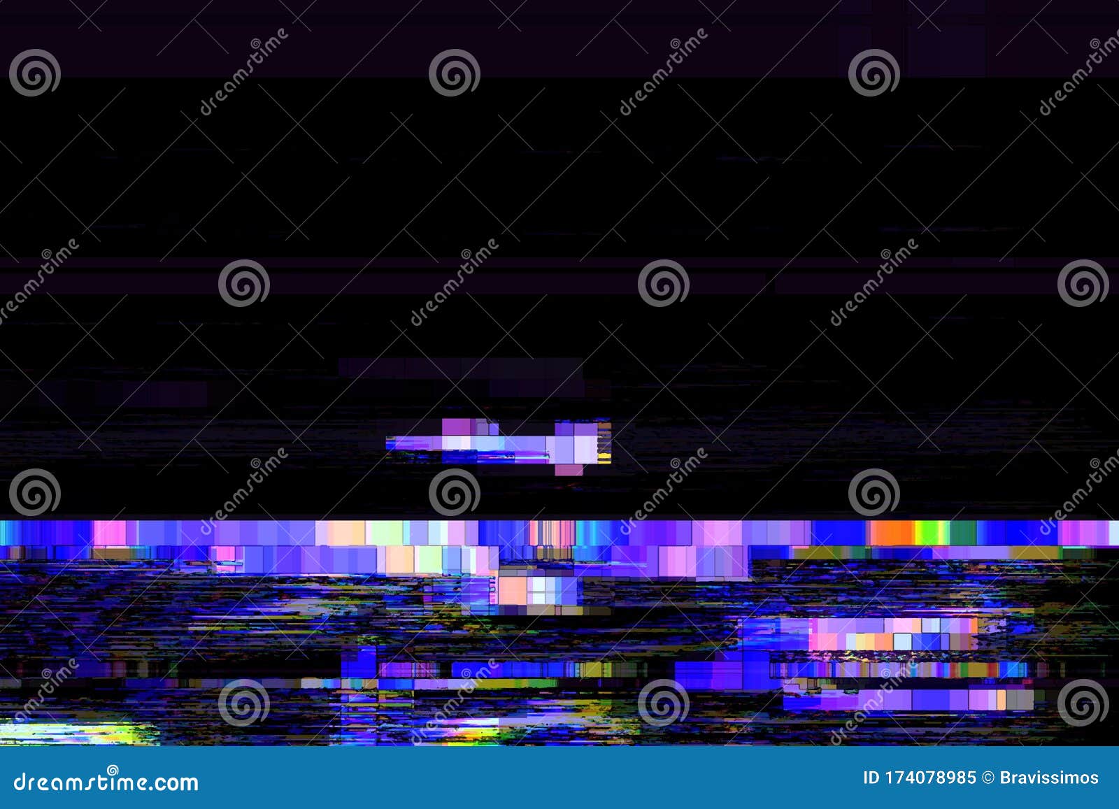 Glitch No Signal Background Pixel Noise, Screen Texture Stock ...
