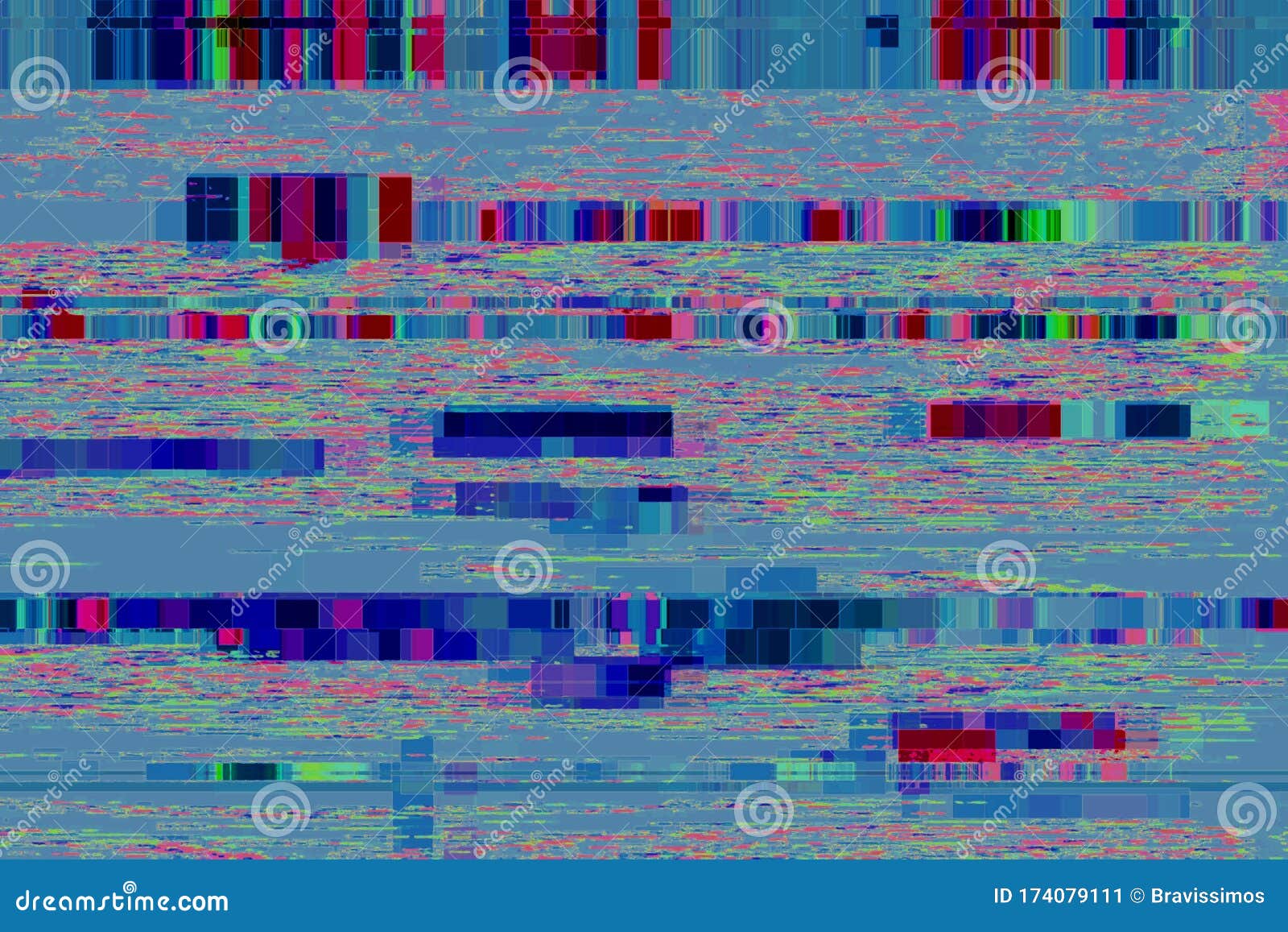 Glitch No Signal Background Pixel Noise, Television Pattern Stock ...