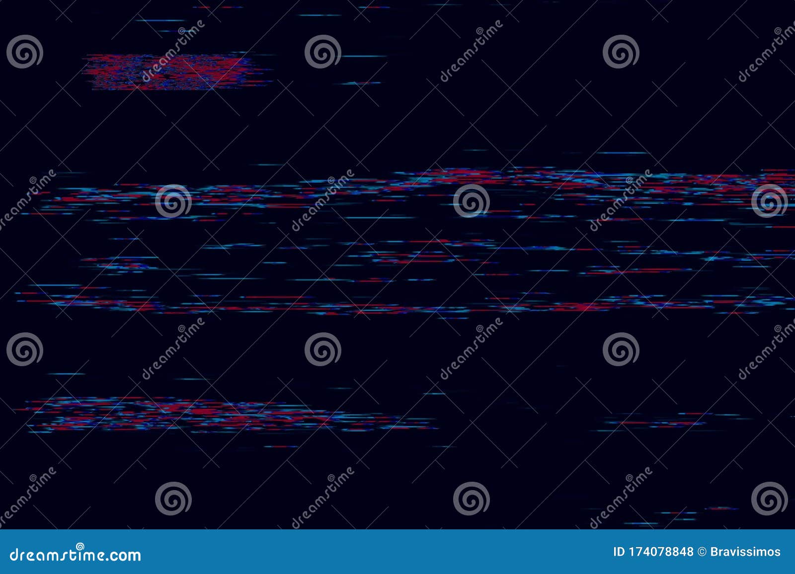 No Signal TV Texture. Television Grainy Noise Effect As A Background ...