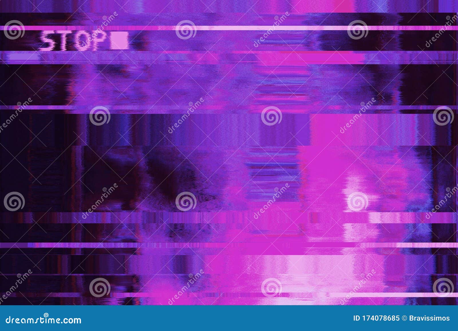 Glitch No Signal Background Pixel Noise, Wallpaper Pattern Stock Image ...