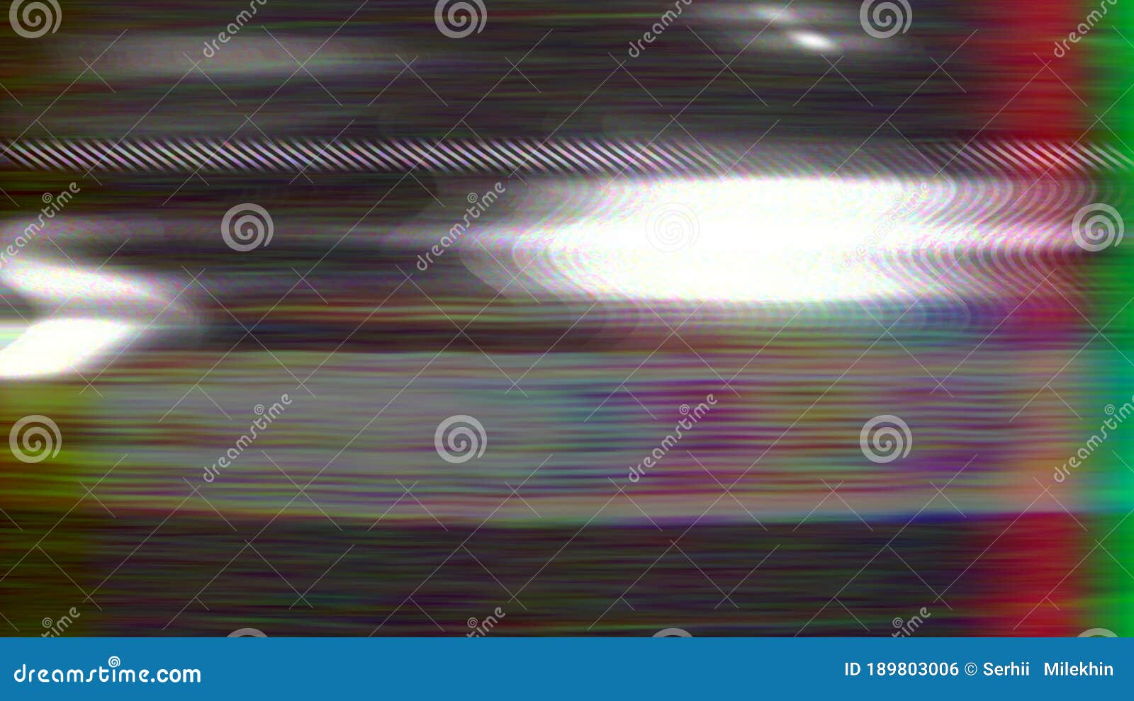 Glitch Noise on a Convex Grey Screen. Video Background, Transition ...