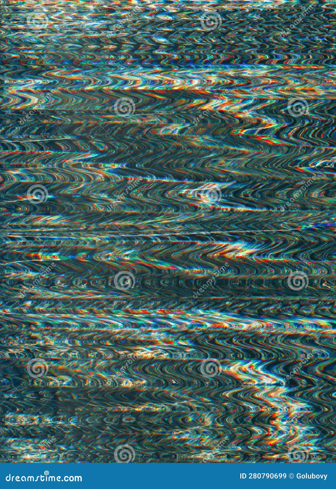 Glitch Noise Texture Analog Distortion Artifacts Stock Illustration ...