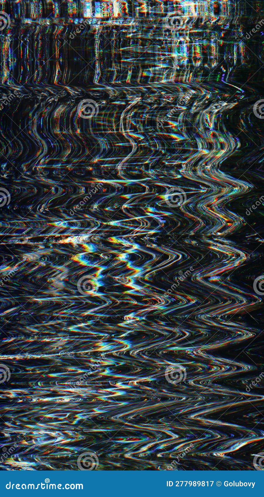 Glitch Noise Texture Distortion Background Dark Stock Illustration ...