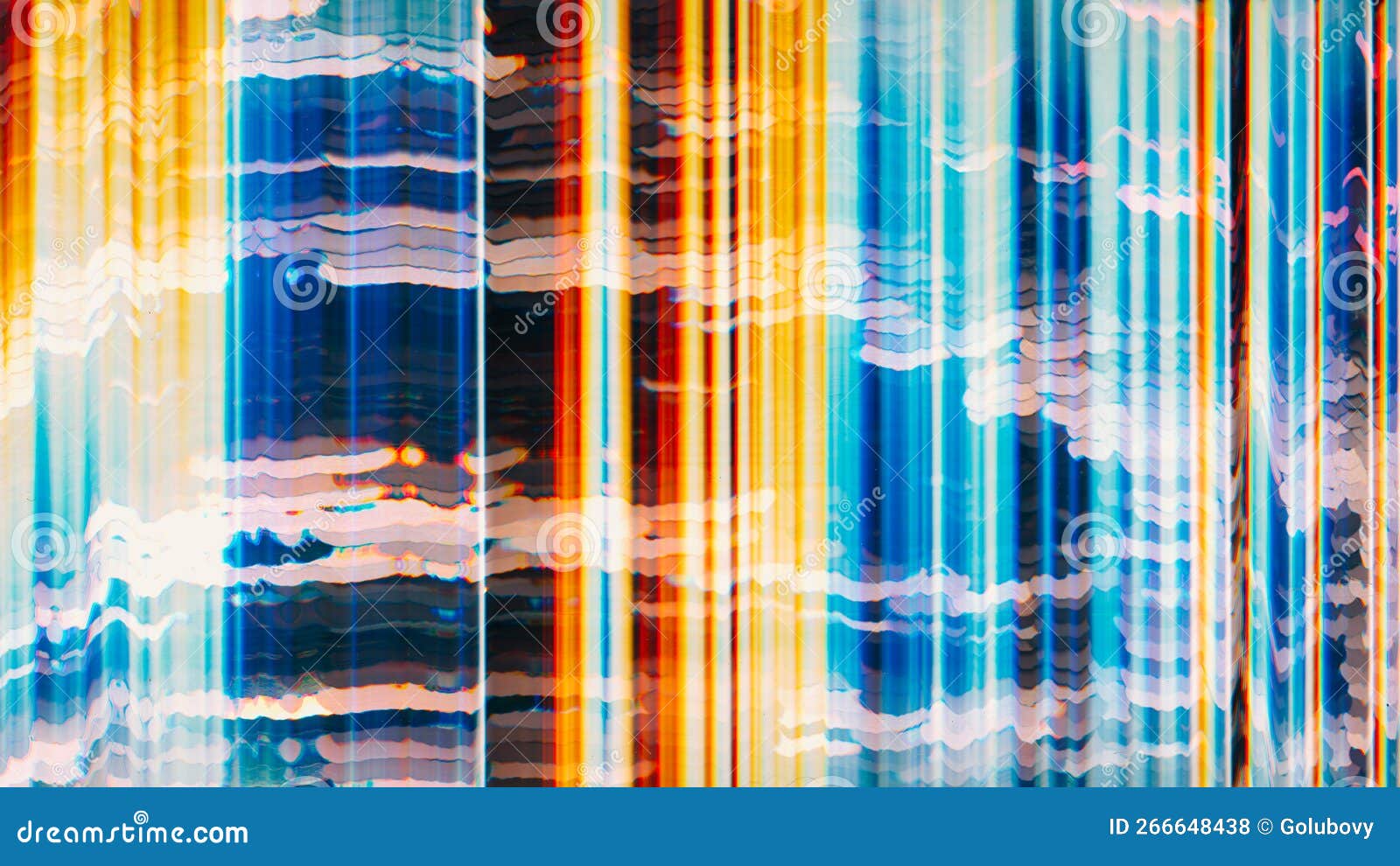 Glitch Overlay Distorted Display Multicolor Gradient Stock Illustration ...