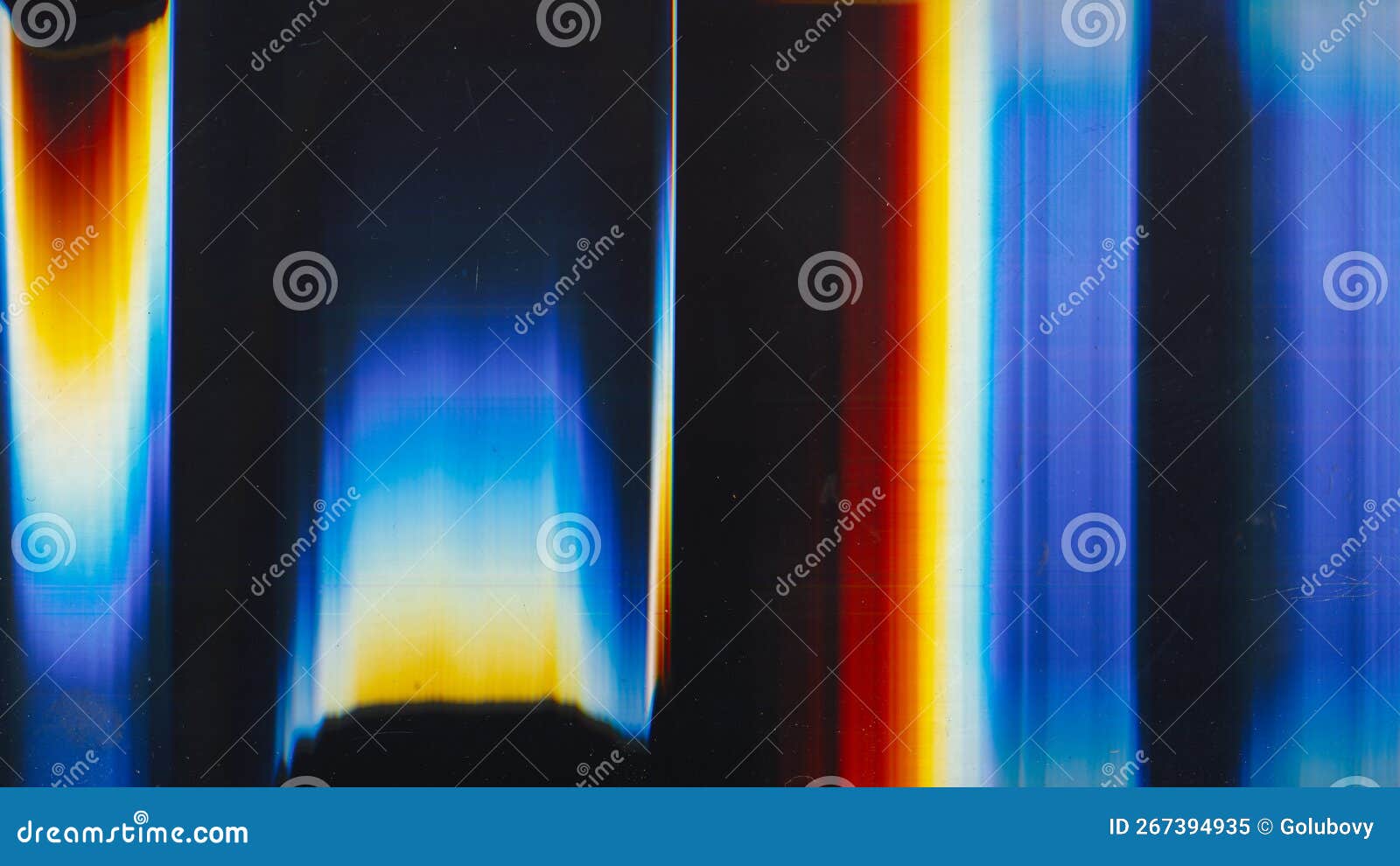 Glitch Overlay Distorted Display Multicolor Gradient Stock Image ...
