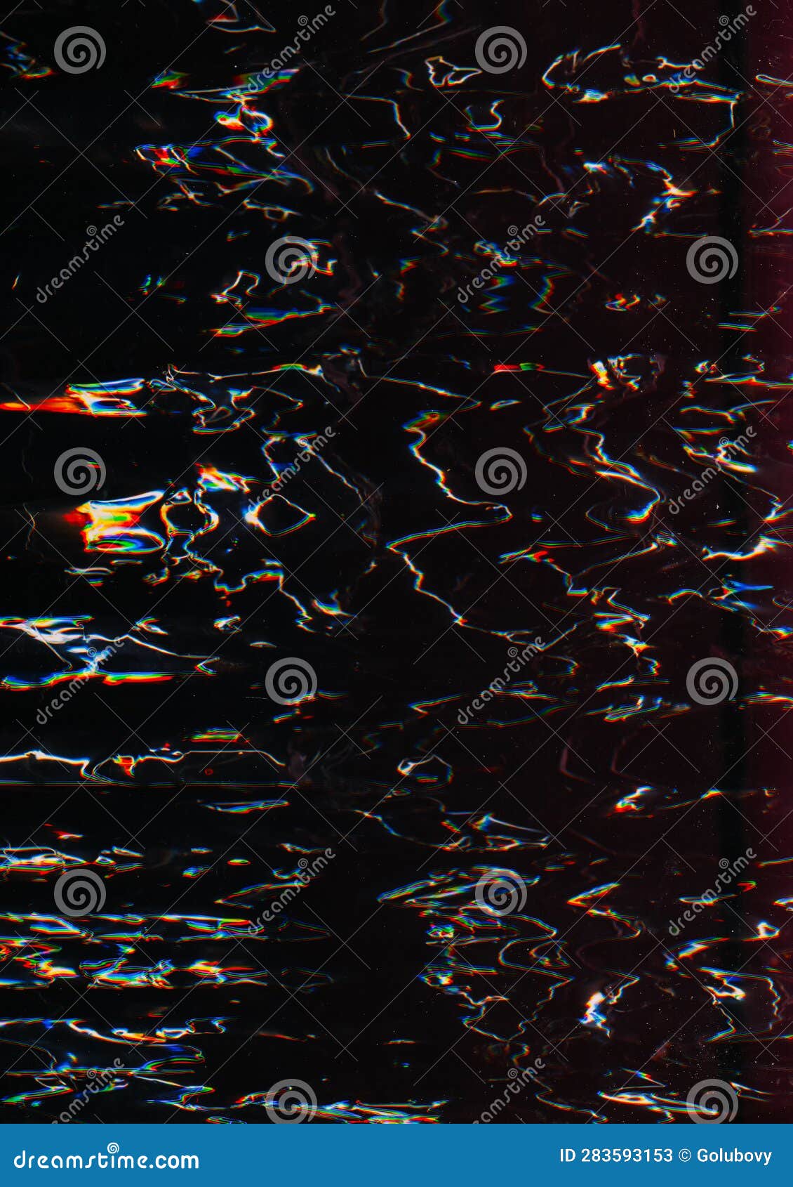 Glitch Pattern Vhs Noise Distorted Screen Digital Stock Image - Image ...