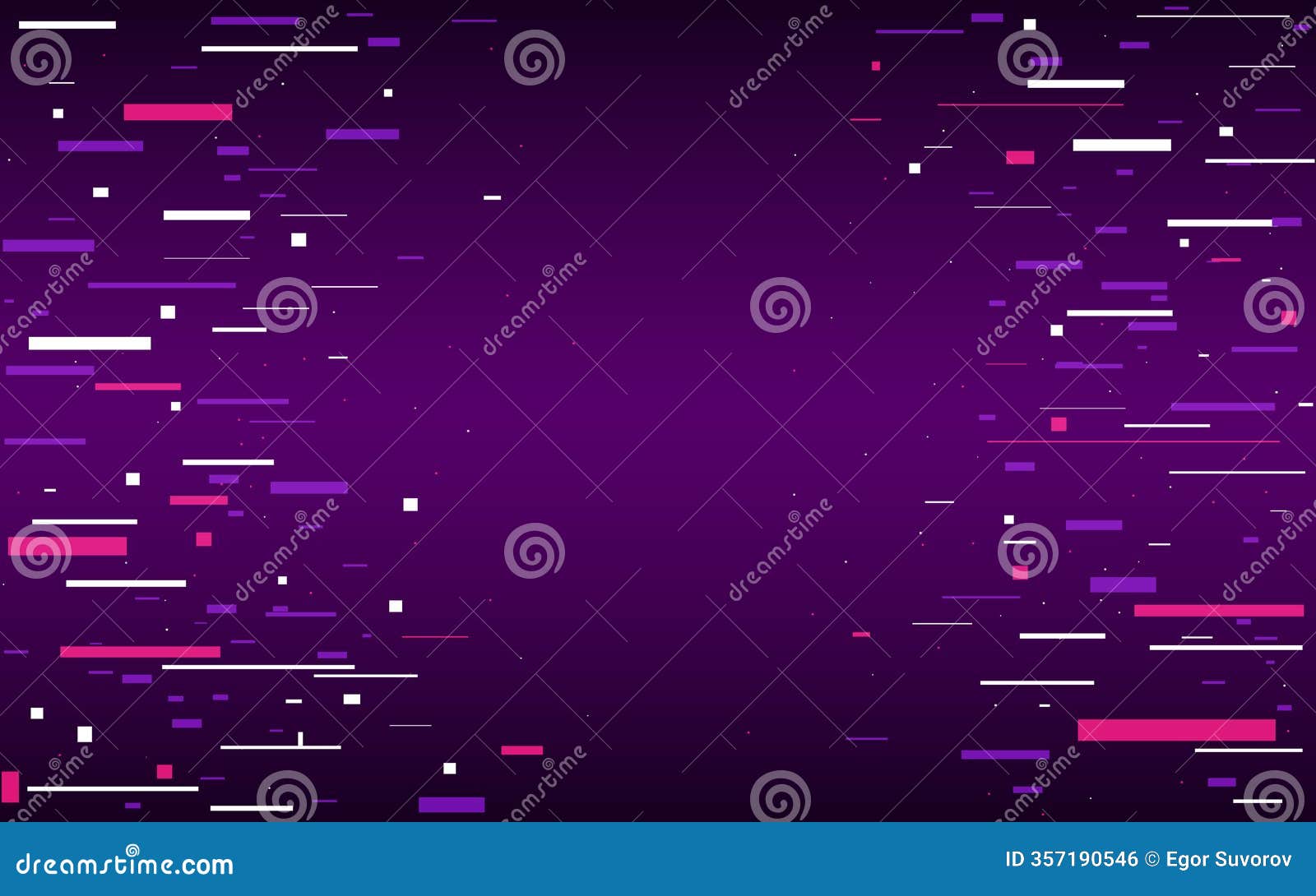 Glitch Pixel Background. Abstract Color Lines and Shapes. Random ...