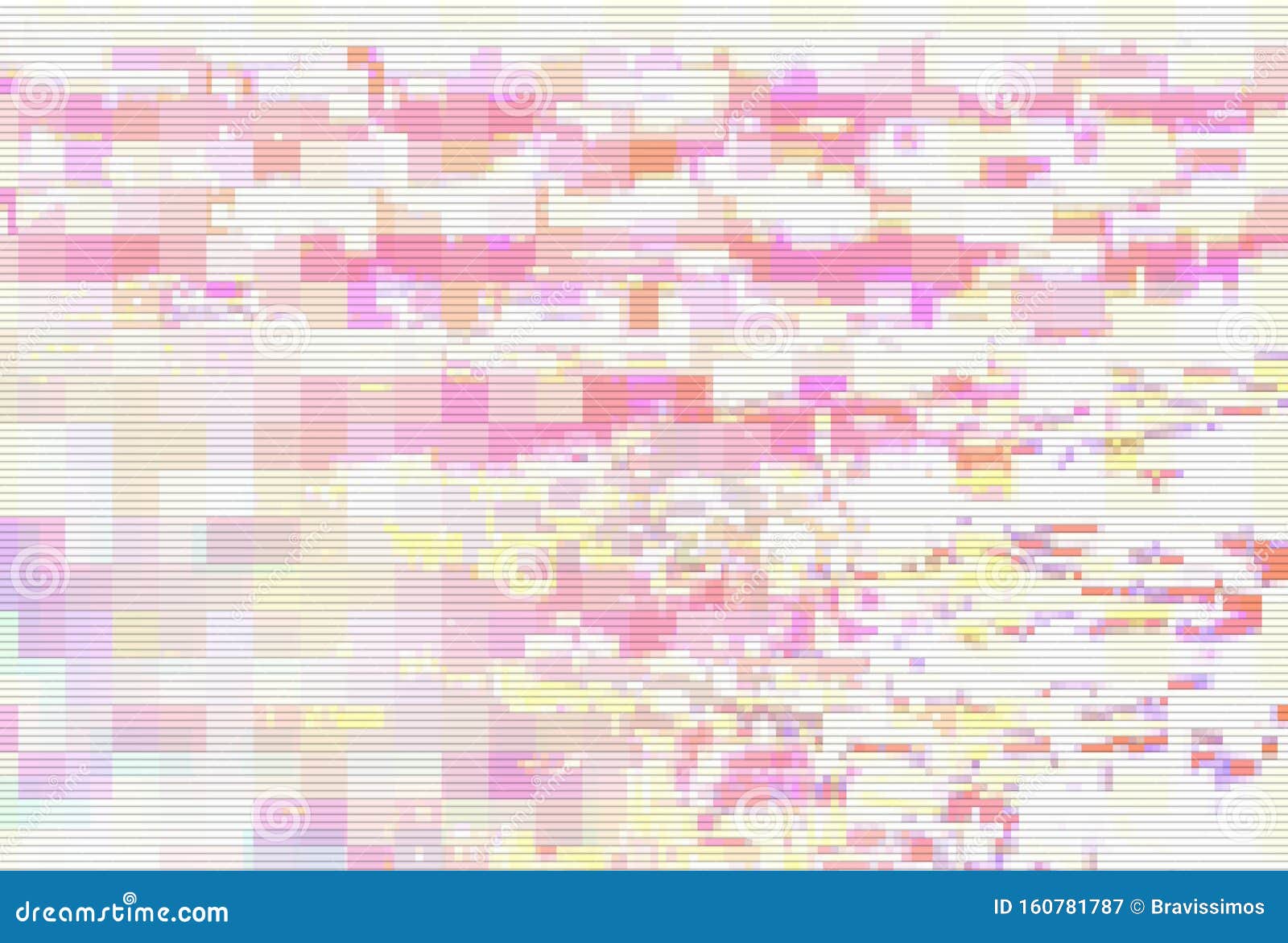 Glitch Pixel Digital Pattern Noise, Technology Data Moshing Stock ...