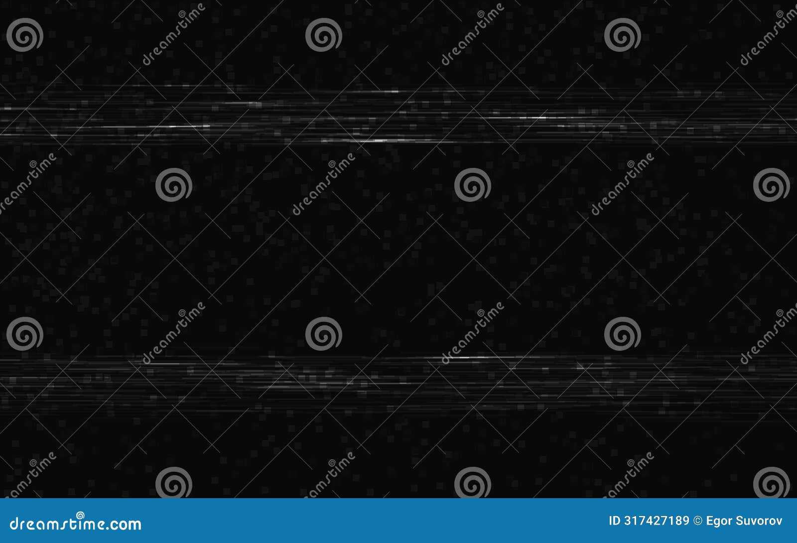 Glitch Analog Template. VHS Video Error. Retro Noise Effect. Damaged ...