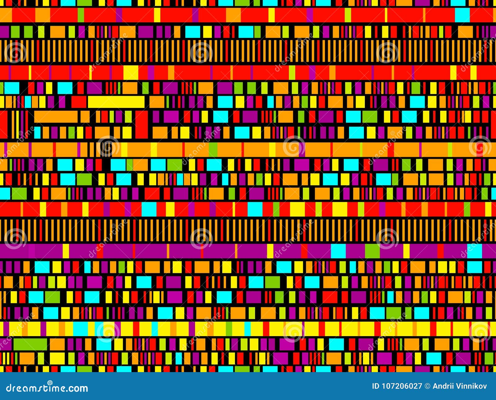 Glitch Seamless Pattern With Video Games Element. Gamer Vector ...