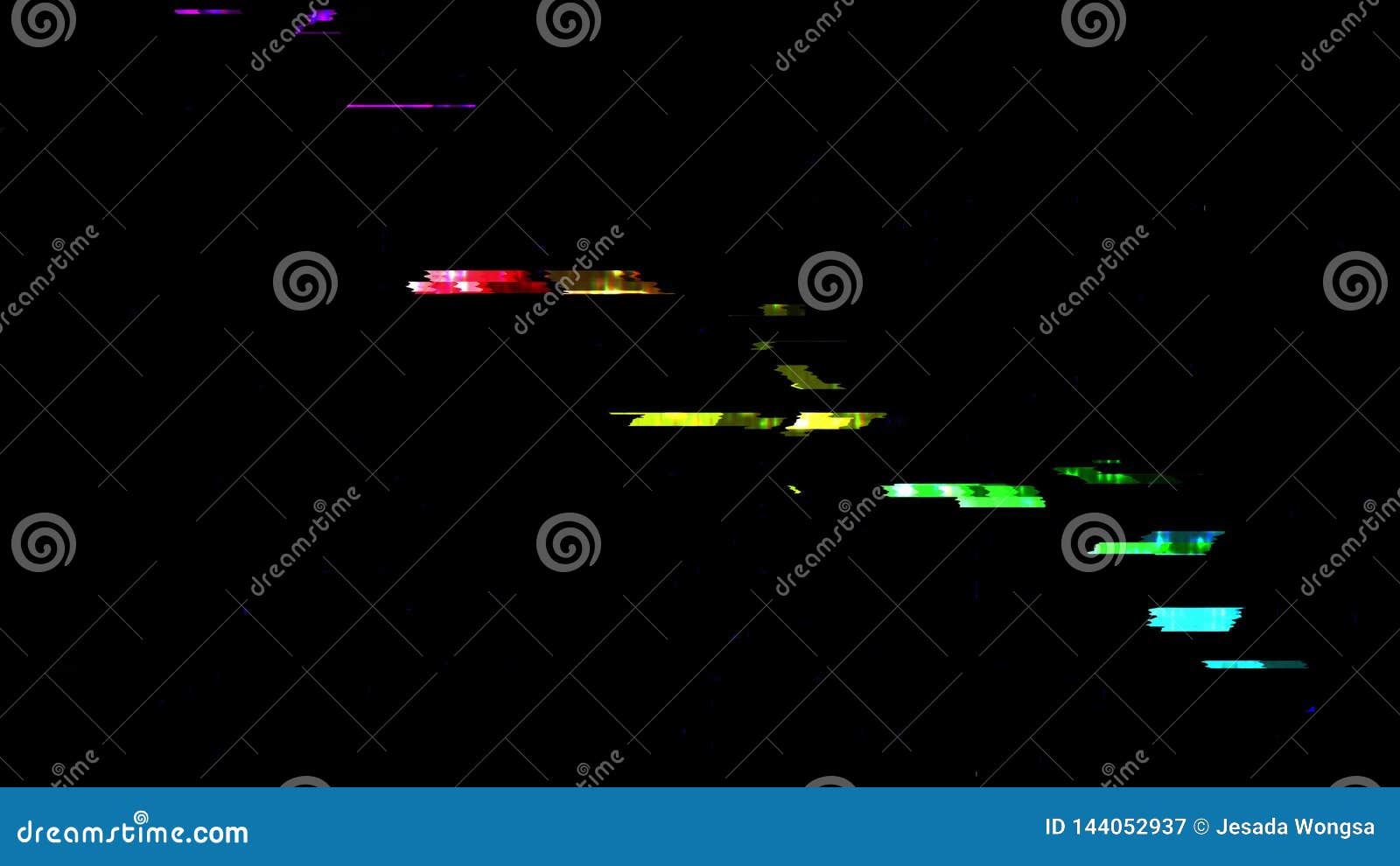 Glitch Television Overlay Distortions Interference Tv Tv Screen Stock ...