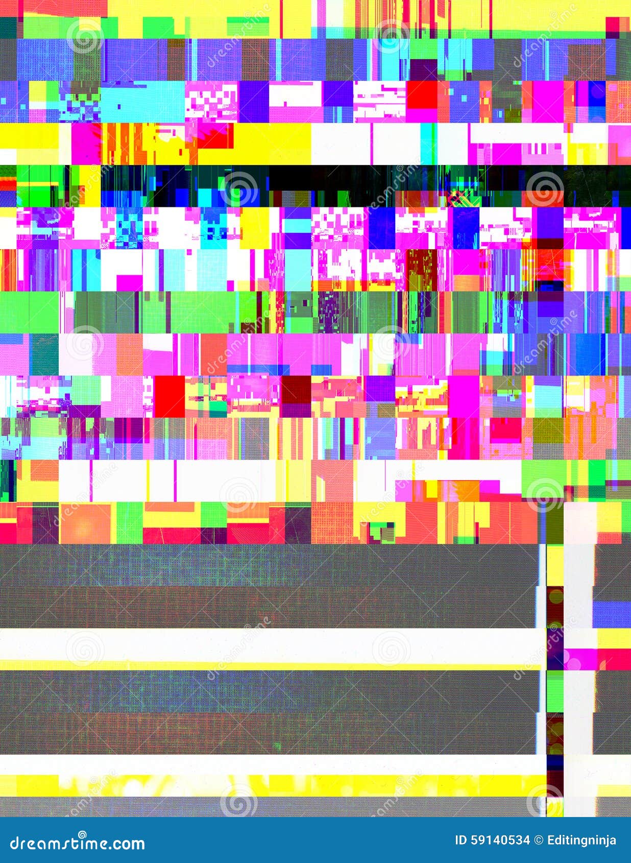 Glitch texture stock photo. Image of chaos, bokeh, colorful - 59140534