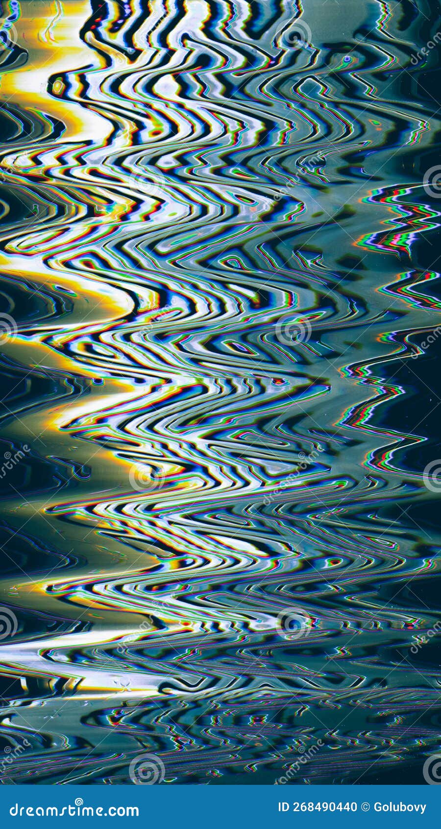 Yellow Static, Lightening Or Electric Charged Expl Stock Image ...