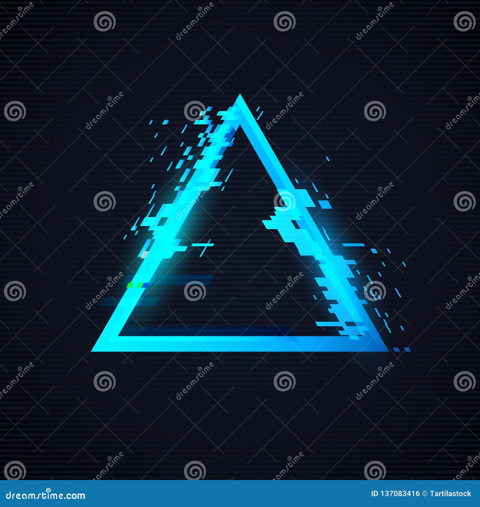 Triangle Frame Border With Ribbon Stock Image | CartoonDealer.com #44806447