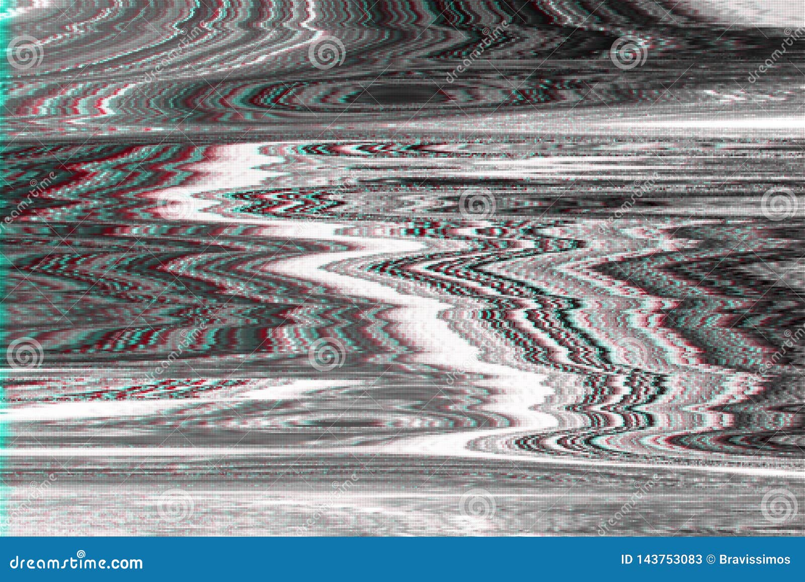 Glitch Vhs Monochtome Noise Abstract, Distortion Interference.glitch ...