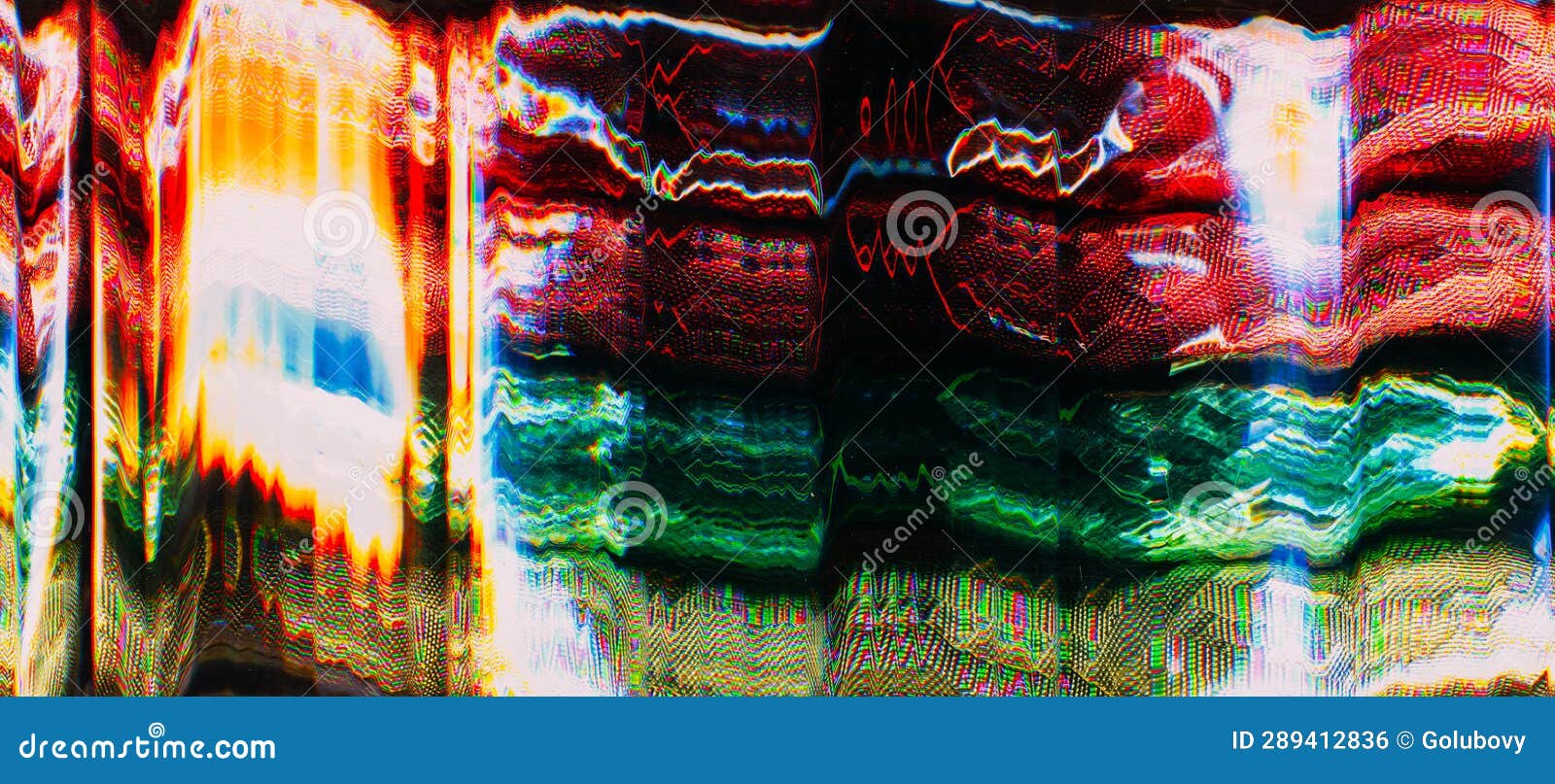 Glitch Vibration Gradient Effect Distortion Noise Stock Photo - Image ...