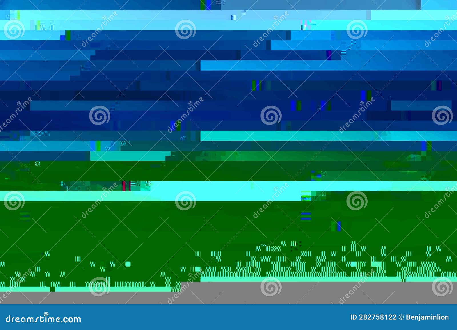Glitched Vector Background stock vector. Illustration of chaos - 282758122
