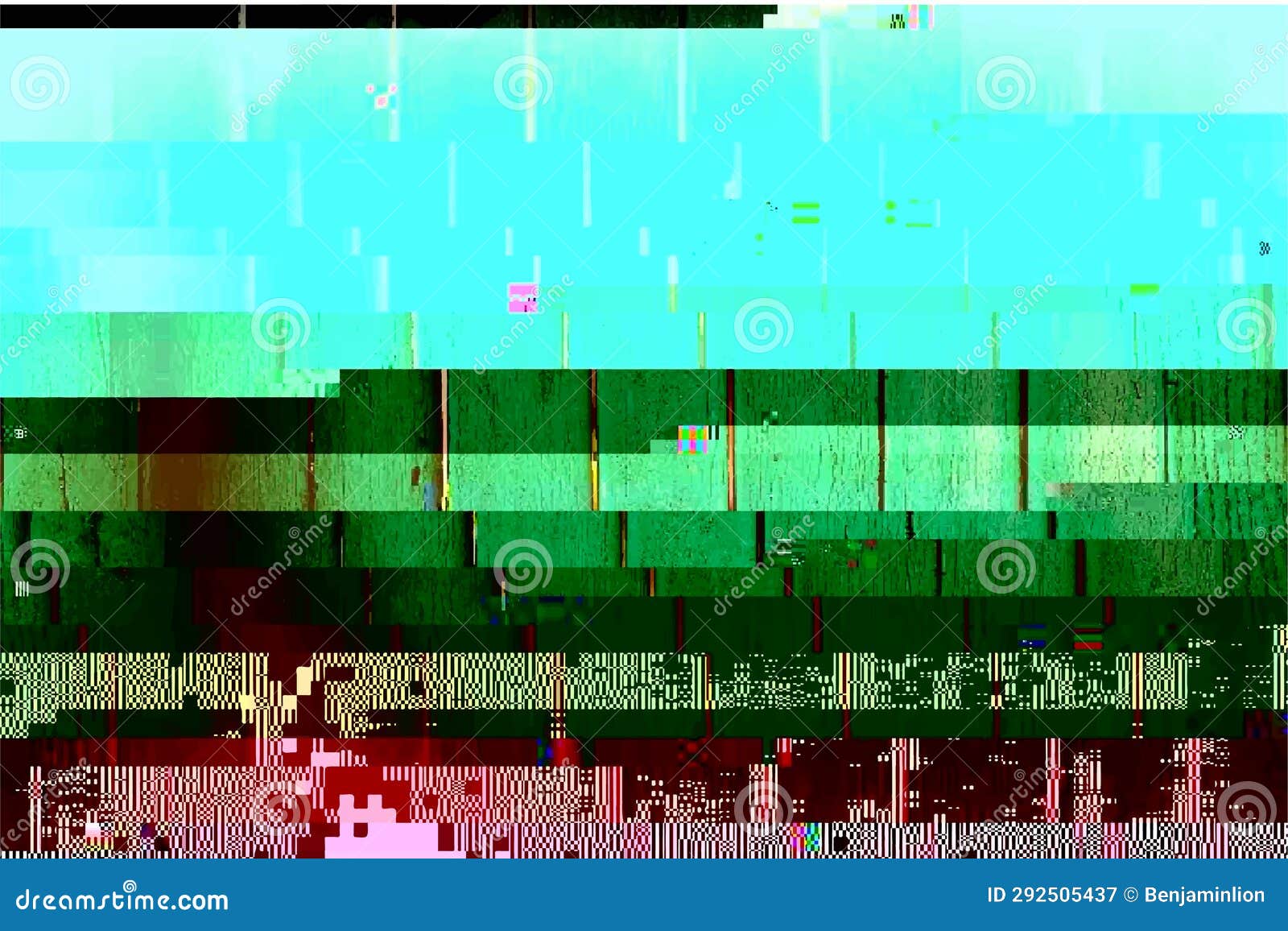 Glitched Vector Background stock illustration. Illustration of vector ...