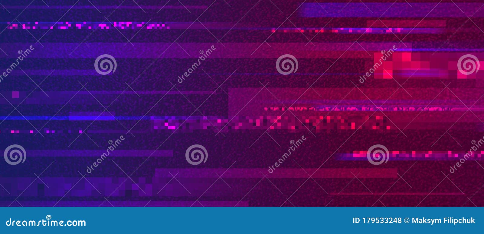 Glitchy Pixelated Abstract Digital Noise Background Stock Photo - Image ...
